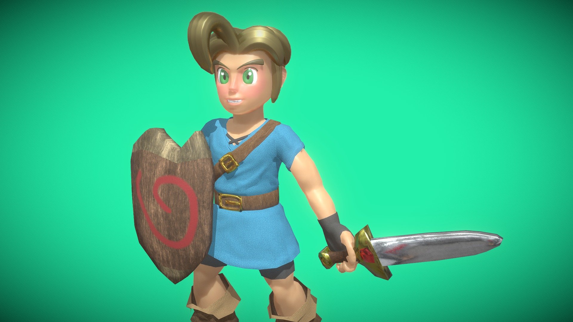 Medieval RPG Character - 3D model by Marcos Corrêa Nunes (@acedevsuper ...