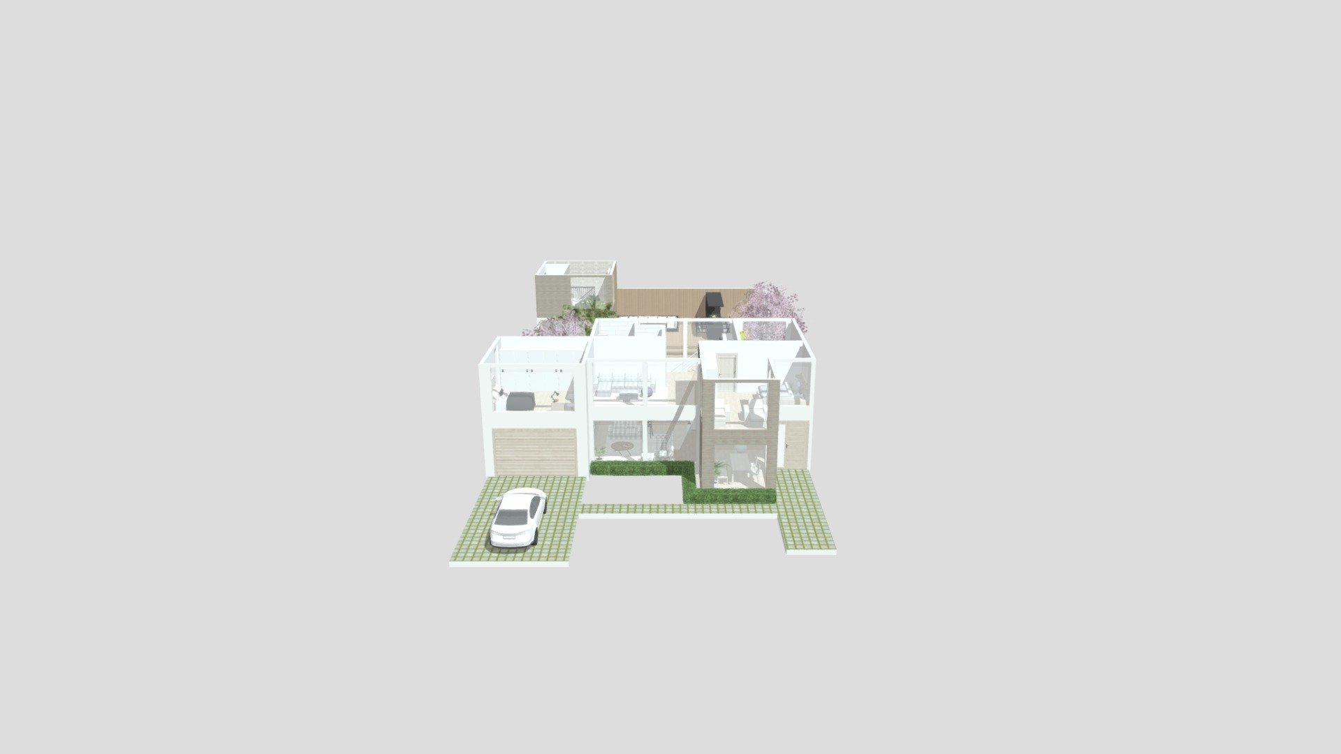 Dream home 2 - Download Free 3D model by Home Design 3D (@homedesign3d ...