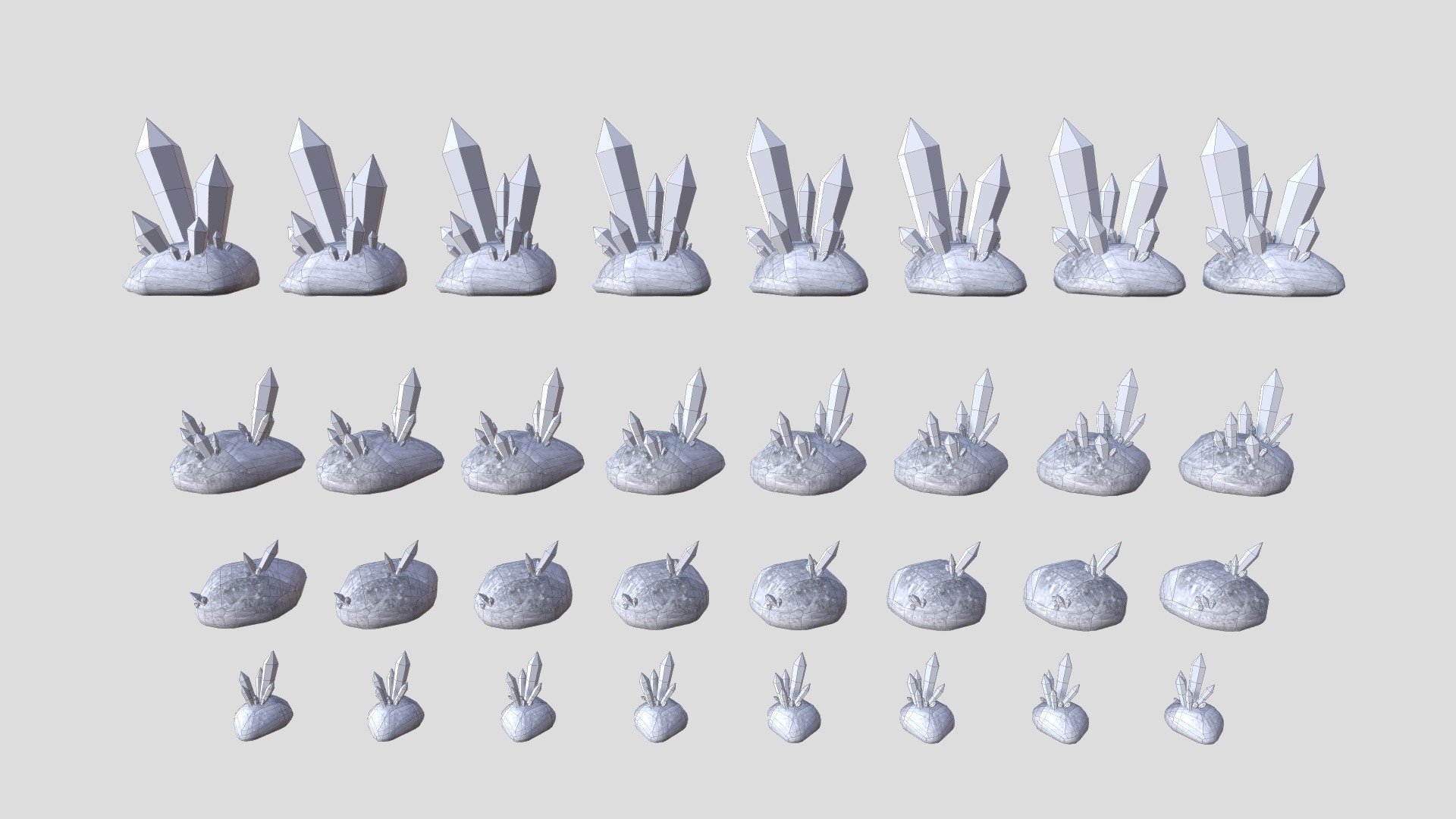 Crystal Pack - Download Free 3D model by sofyamakingart [1222dea ...