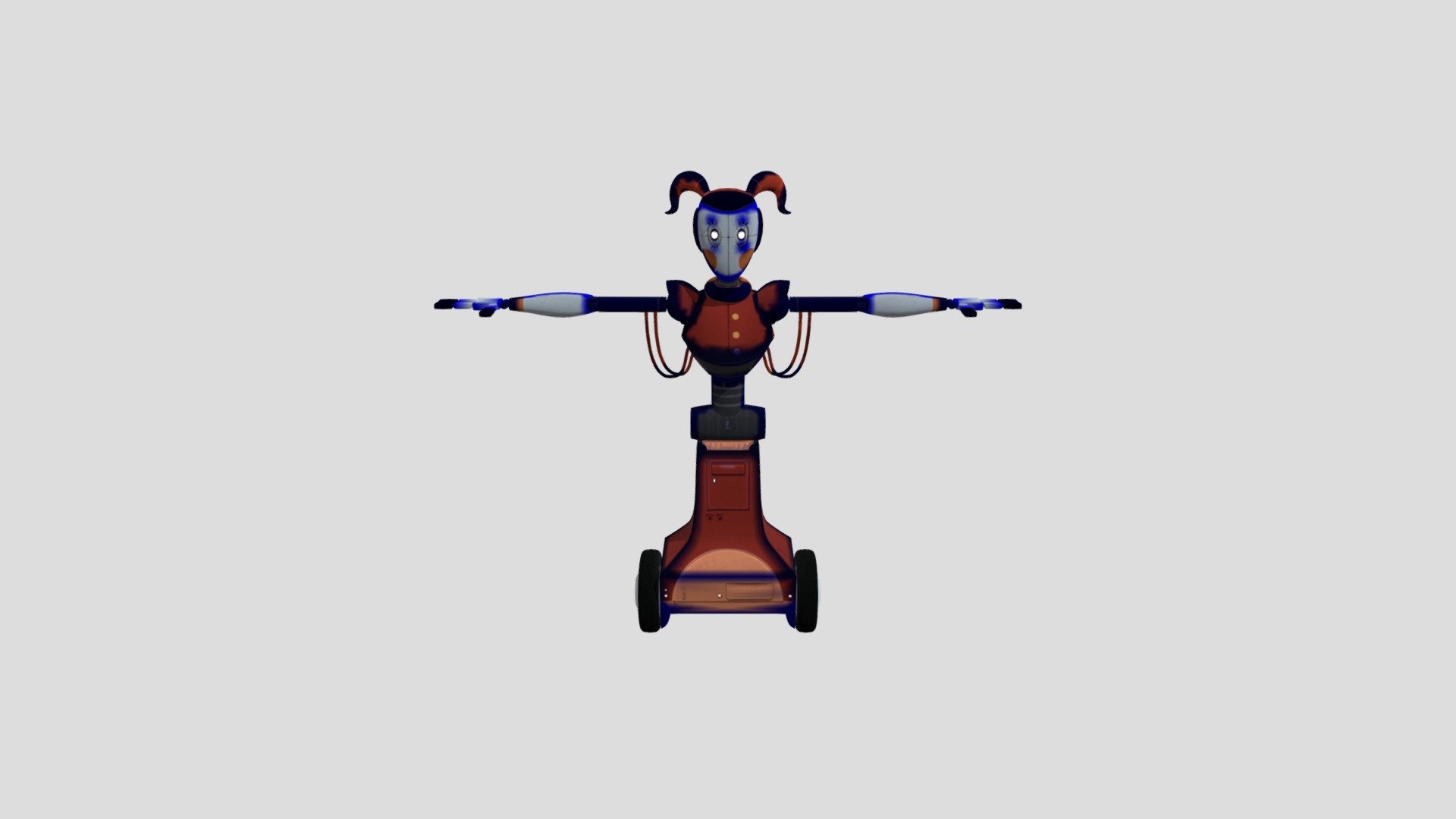 Staff Bot (Circus Baby Costume) - Download Free 3D model by Goober ...