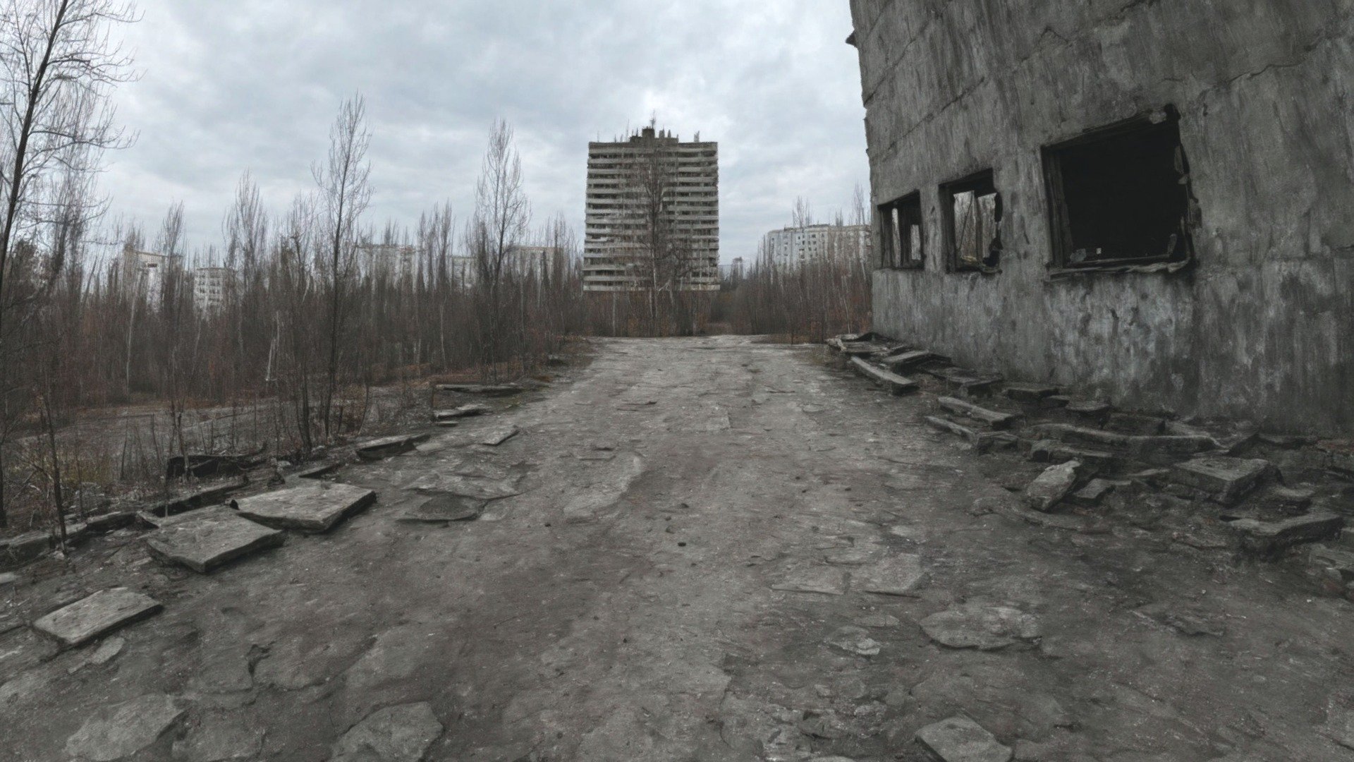 HDRI Post-Apocalyptic V2 Panorama I - Buy Royalty Free 3D model by ...