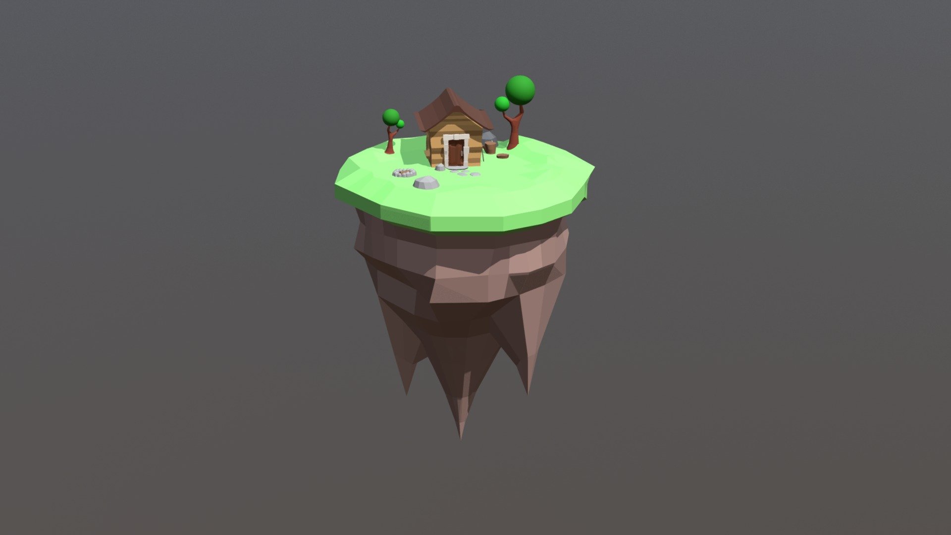 Sky_Island - 3D model by CoobQ [1224160] - Sketchfab