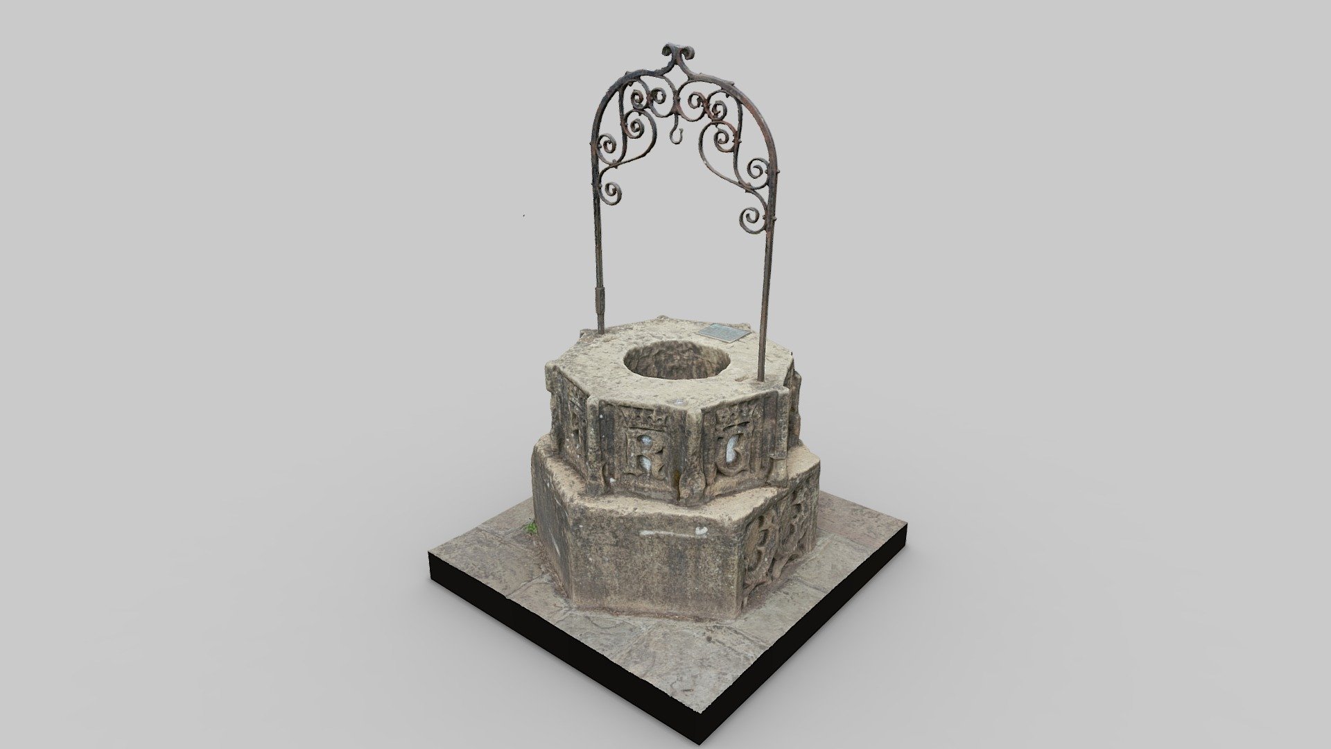 House Of Commons Stone Well-Head - Download Free 3D model by artfletch ...