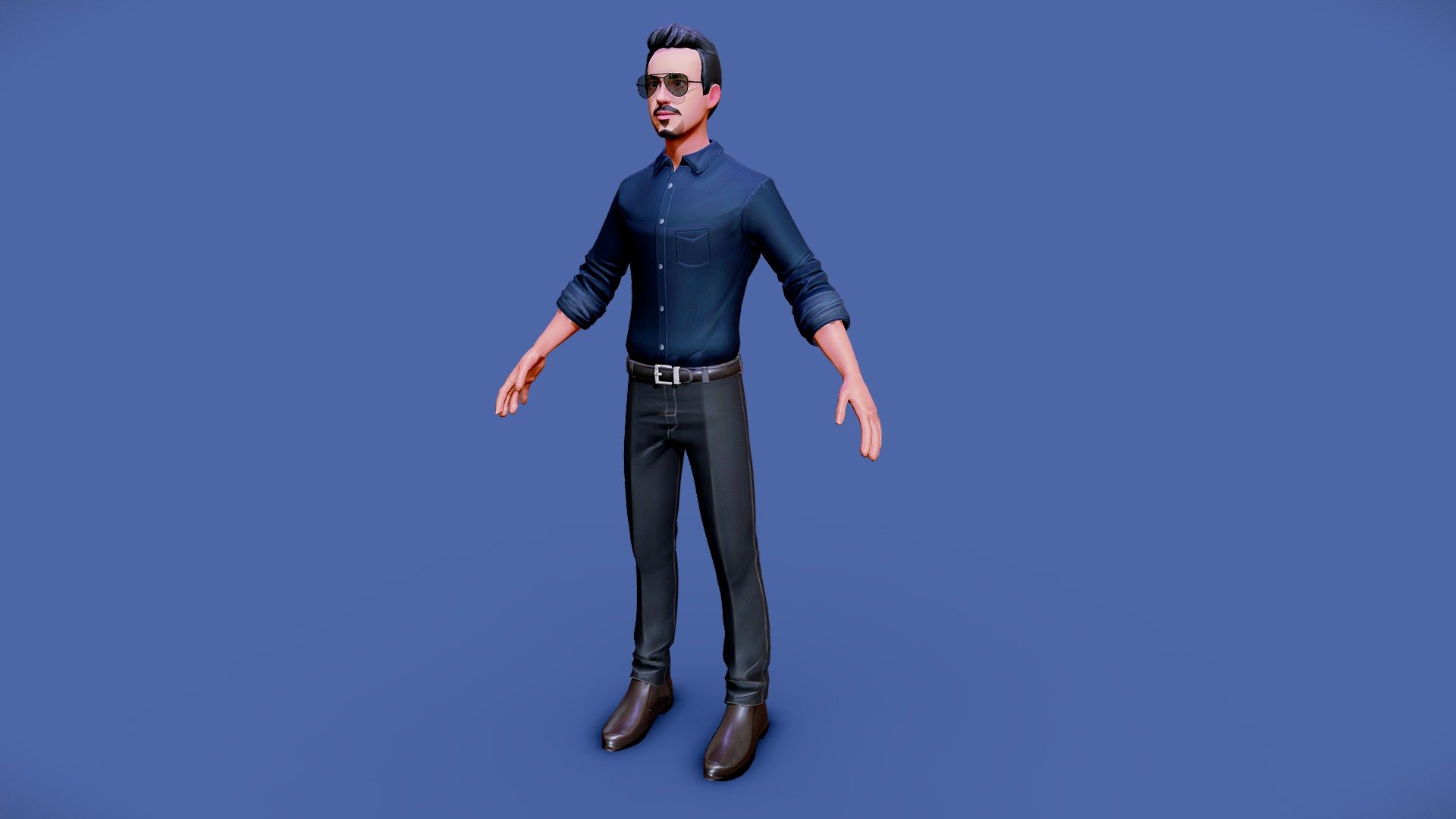 Tony Stark | Full Body Avatar | - Download Free 3D model by Abhay Singh ...