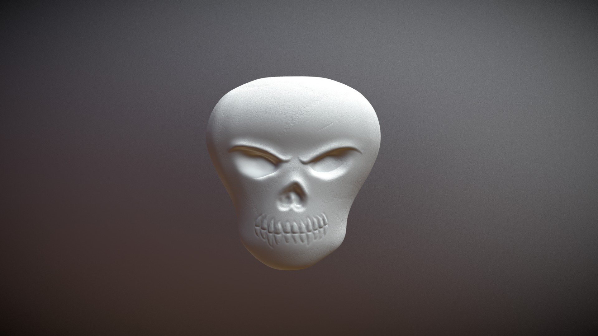 Stylized skull - 3D model by Sandra R (@sandra_r) [1227952] - Sketchfab