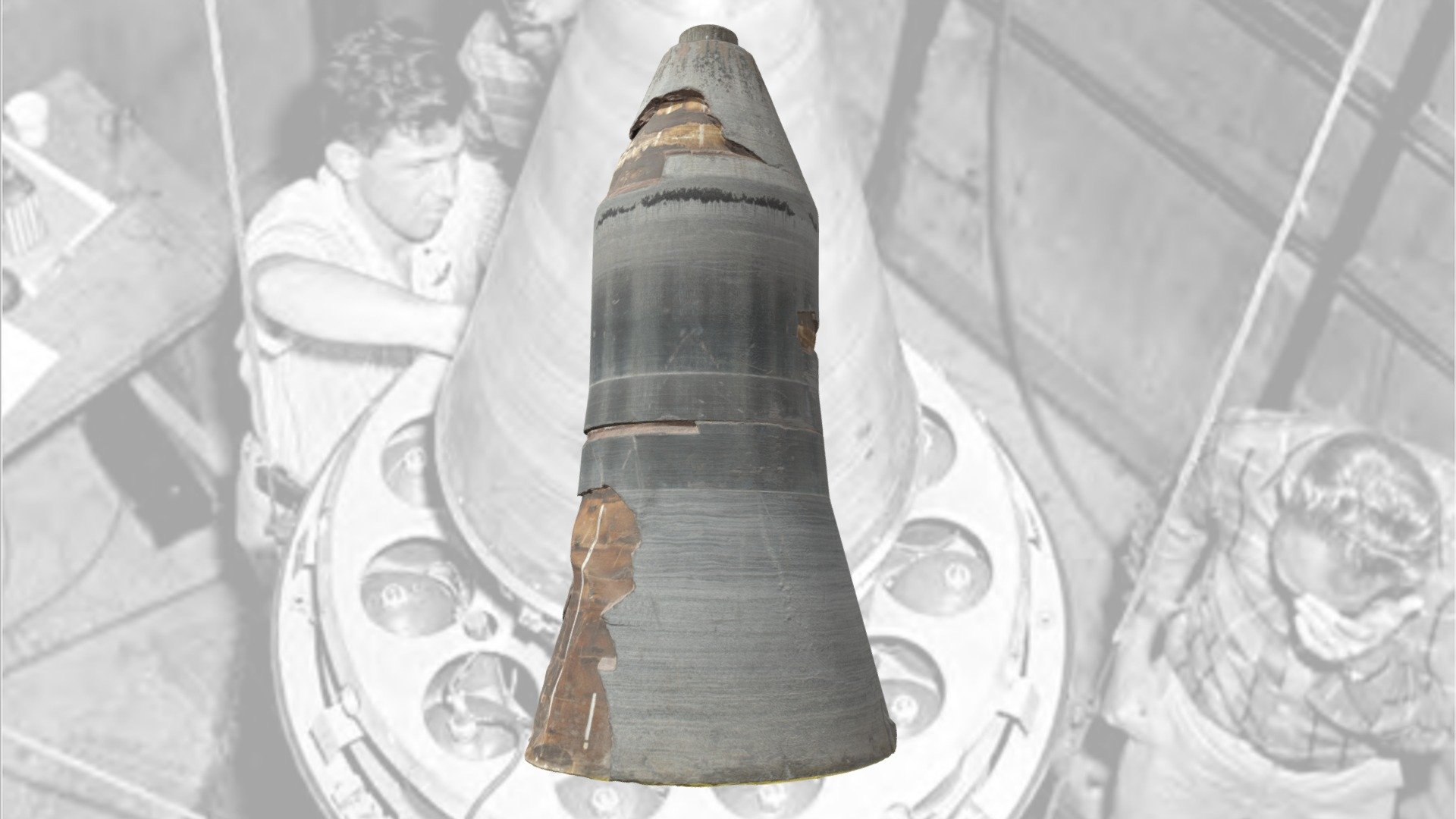 ICBM Thermonuclear Warhead Reentry Vehicle - 3D model by University of ...