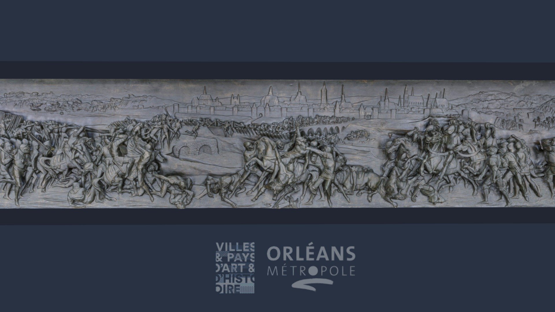 Jeanne d'Arc faite prisonnière devant Compiègne - 3D model by Albedo ...