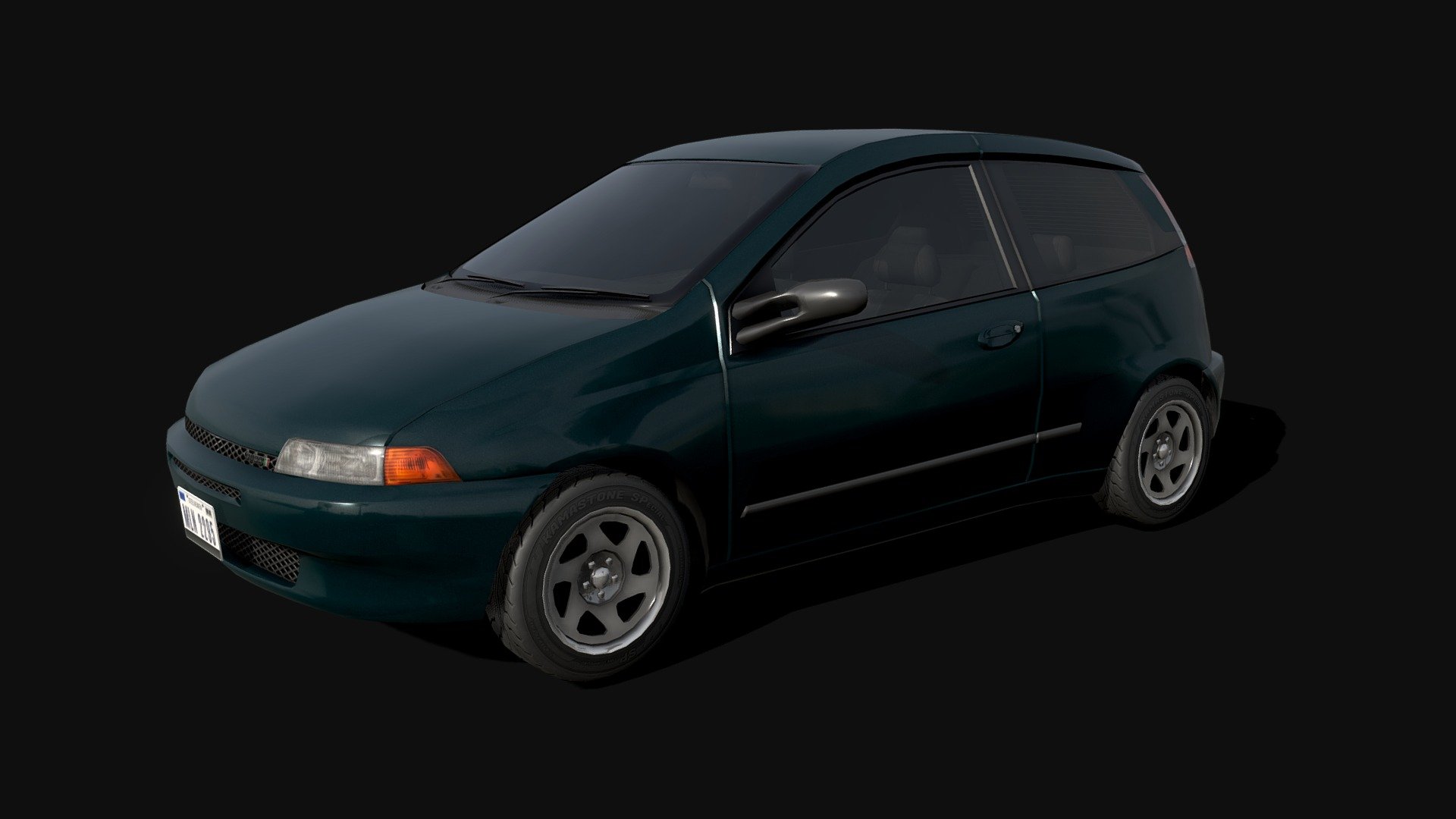 Milano '95 - Low poly model - Download Free 3D model by Daniel ...