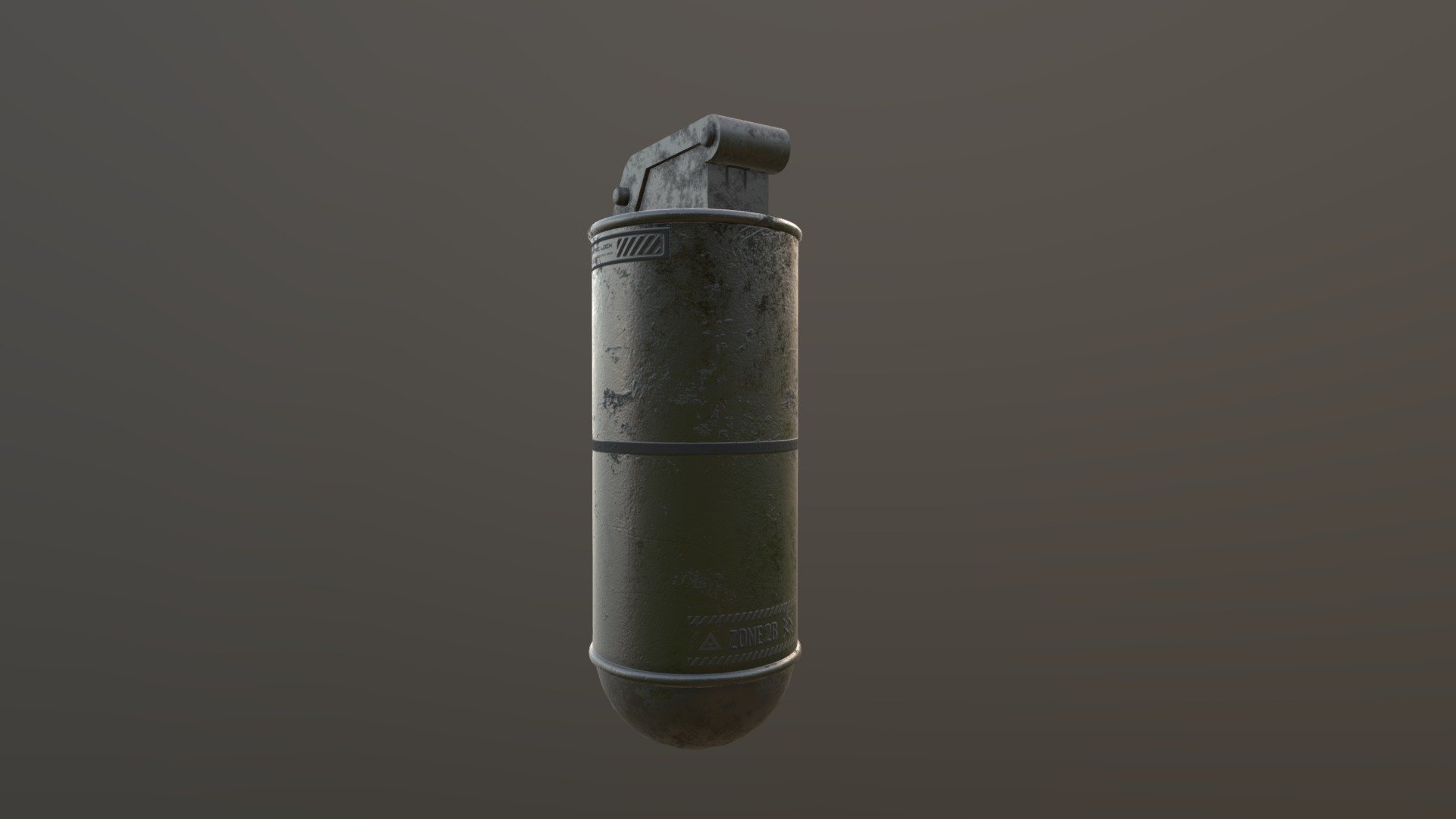 Smoke granade - Download Free 3D model by deepak (@dcdeepakdc) [122abbc ...