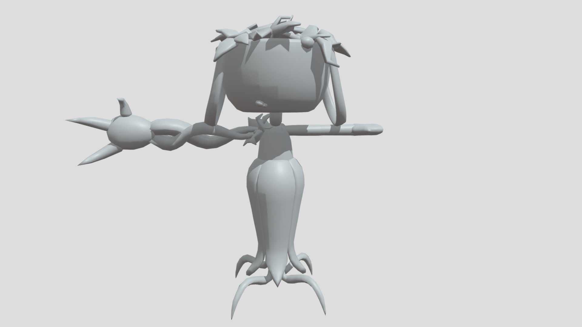 Twisted Bassie - Dandy's World (Official Rig) - Download Free 3D model ...