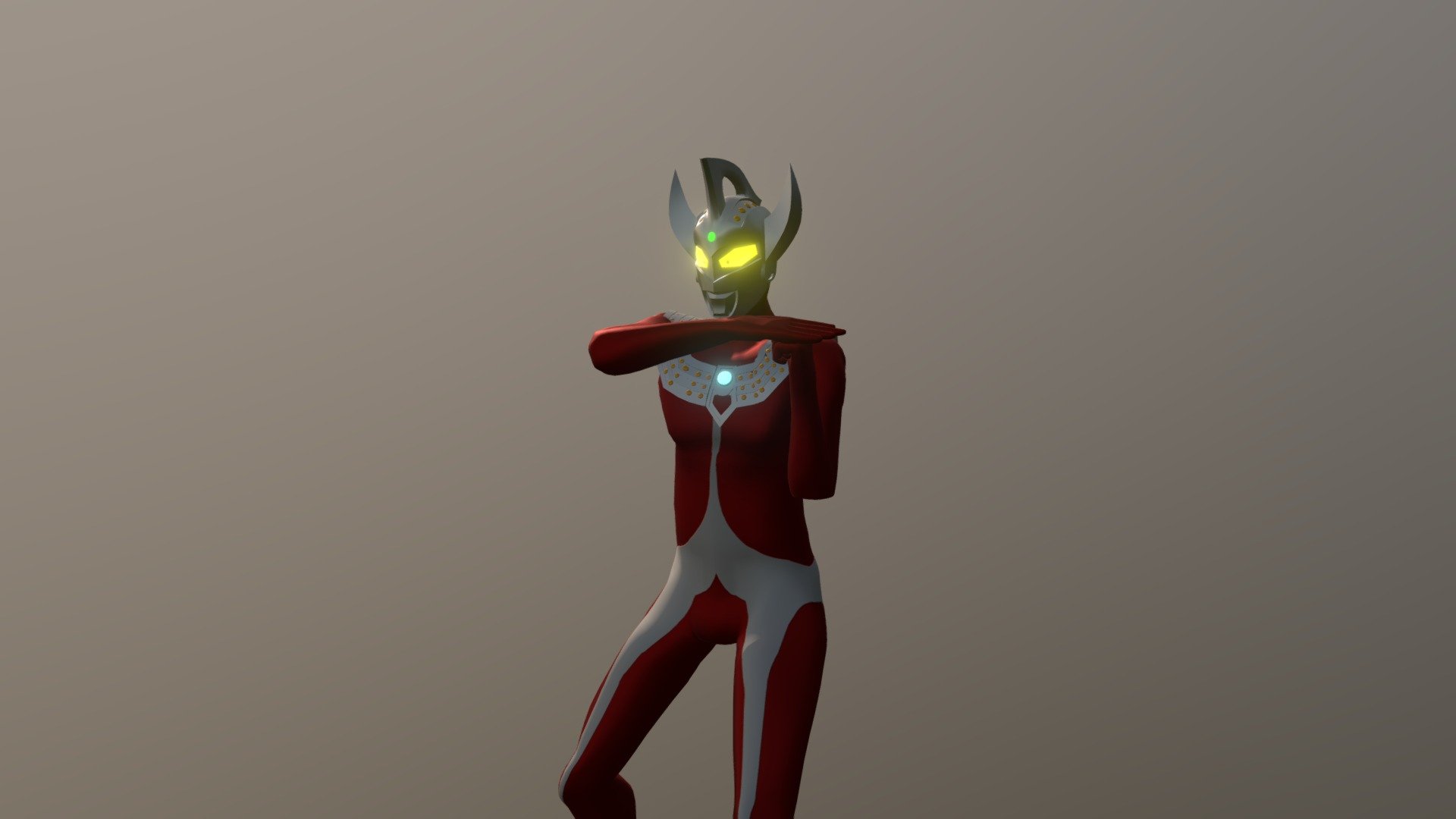 Ultraman Taro - 3D model by Guys048 (@itsmeGuys) [122ca8b] - Sketchfab