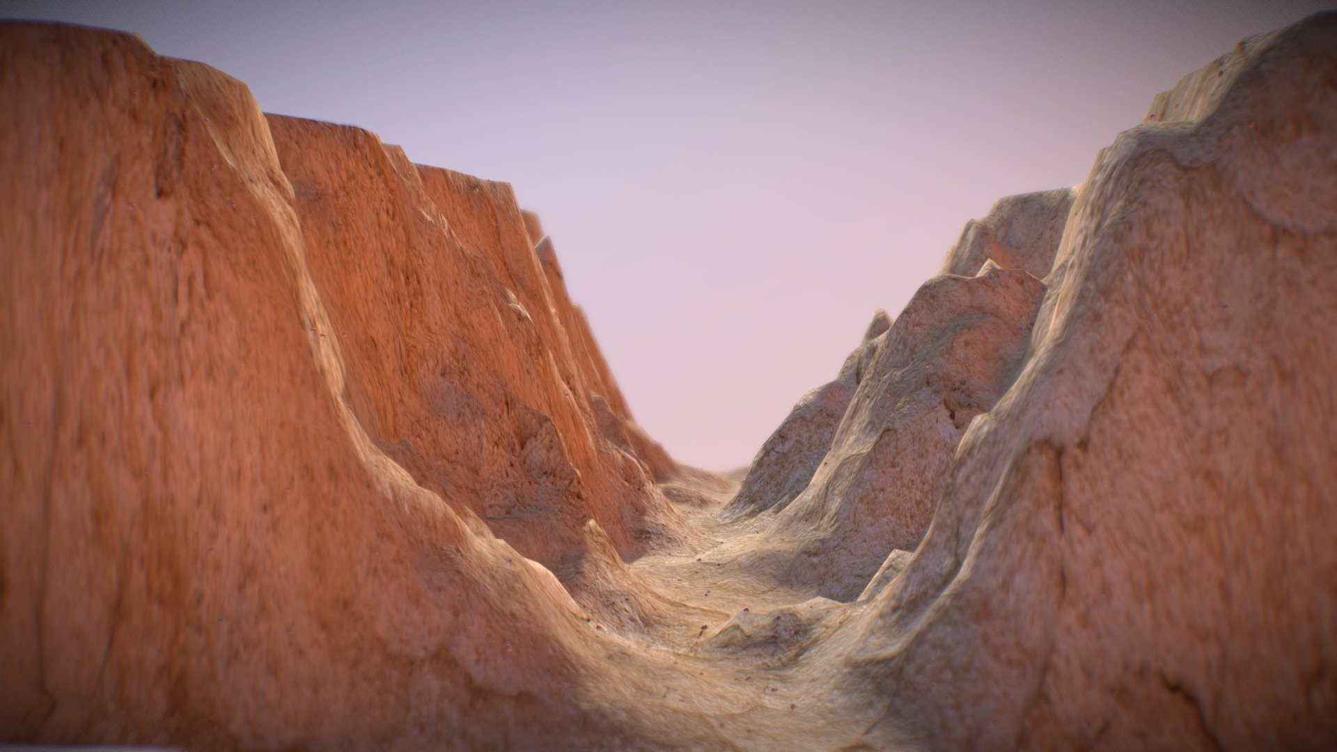 Dessert Gully | Free 3D model for Games & VR - Download Free 3D model ...