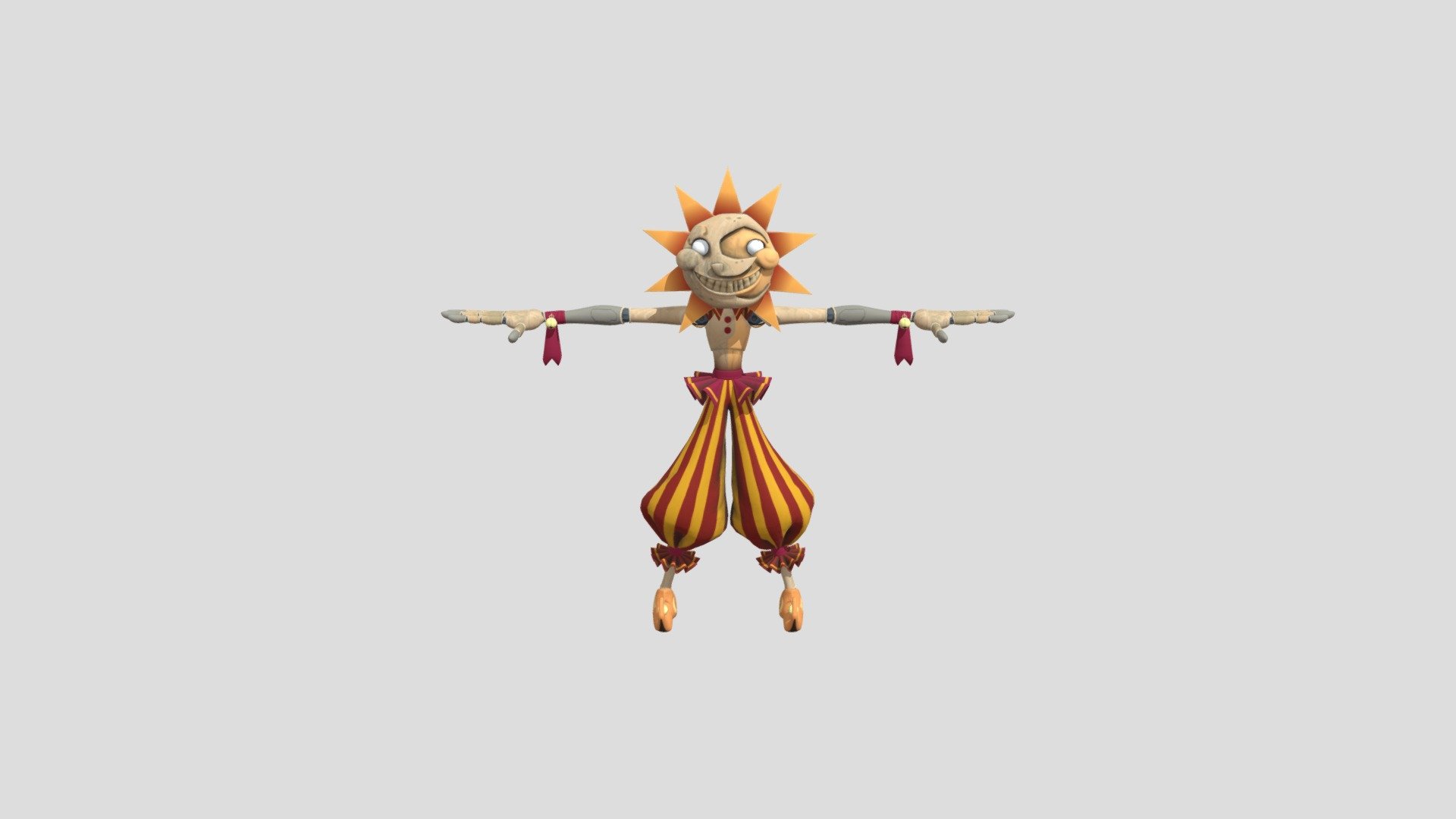 fnaf SUN - 3D model by Emanuel (@ale.russo7000) [122e929] - Sketchfab