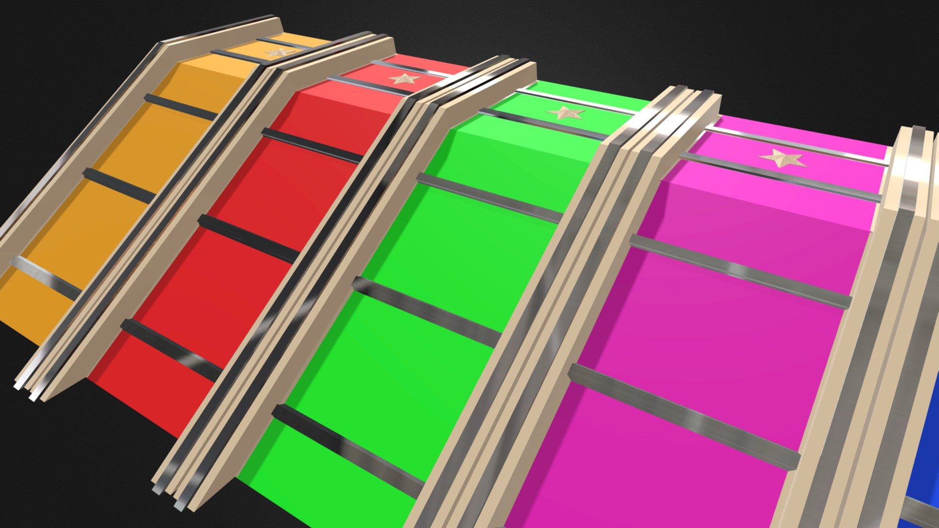 Star_ramp_gameready - 3D model by saqlainbaig [122fec9] - Sketchfab