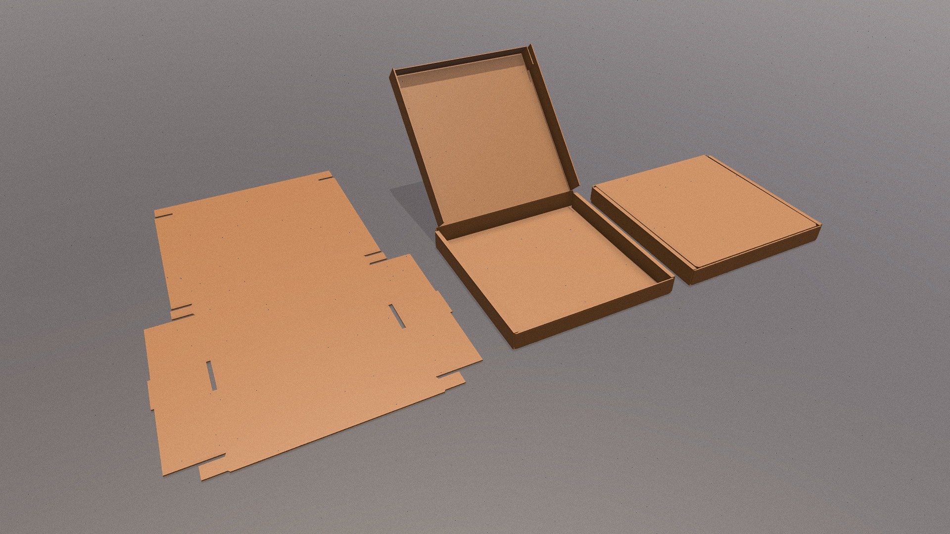 Pizza Box - 3D model by ivanbatiller [12314e0] - Sketchfab