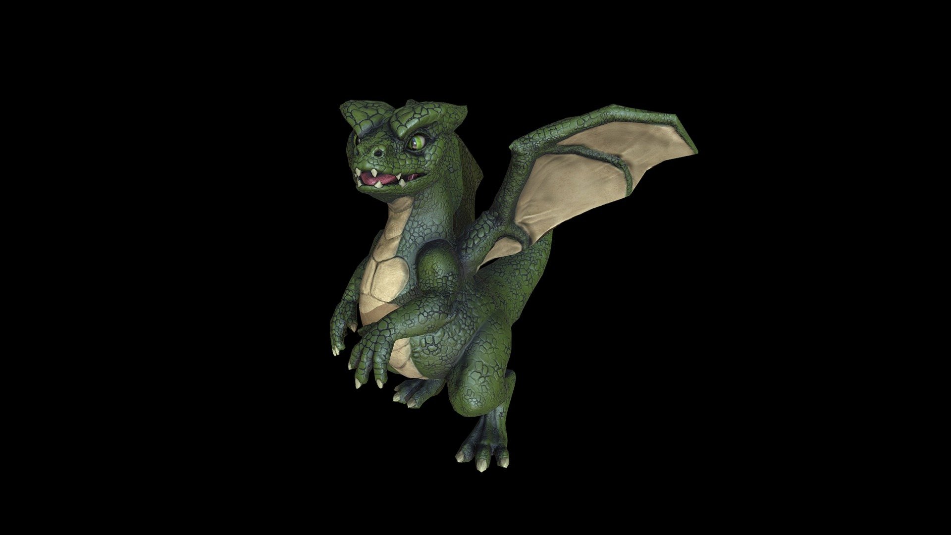 Baby Dragon - Download Free 3D model by BourgoignieDavid [1232137 ...