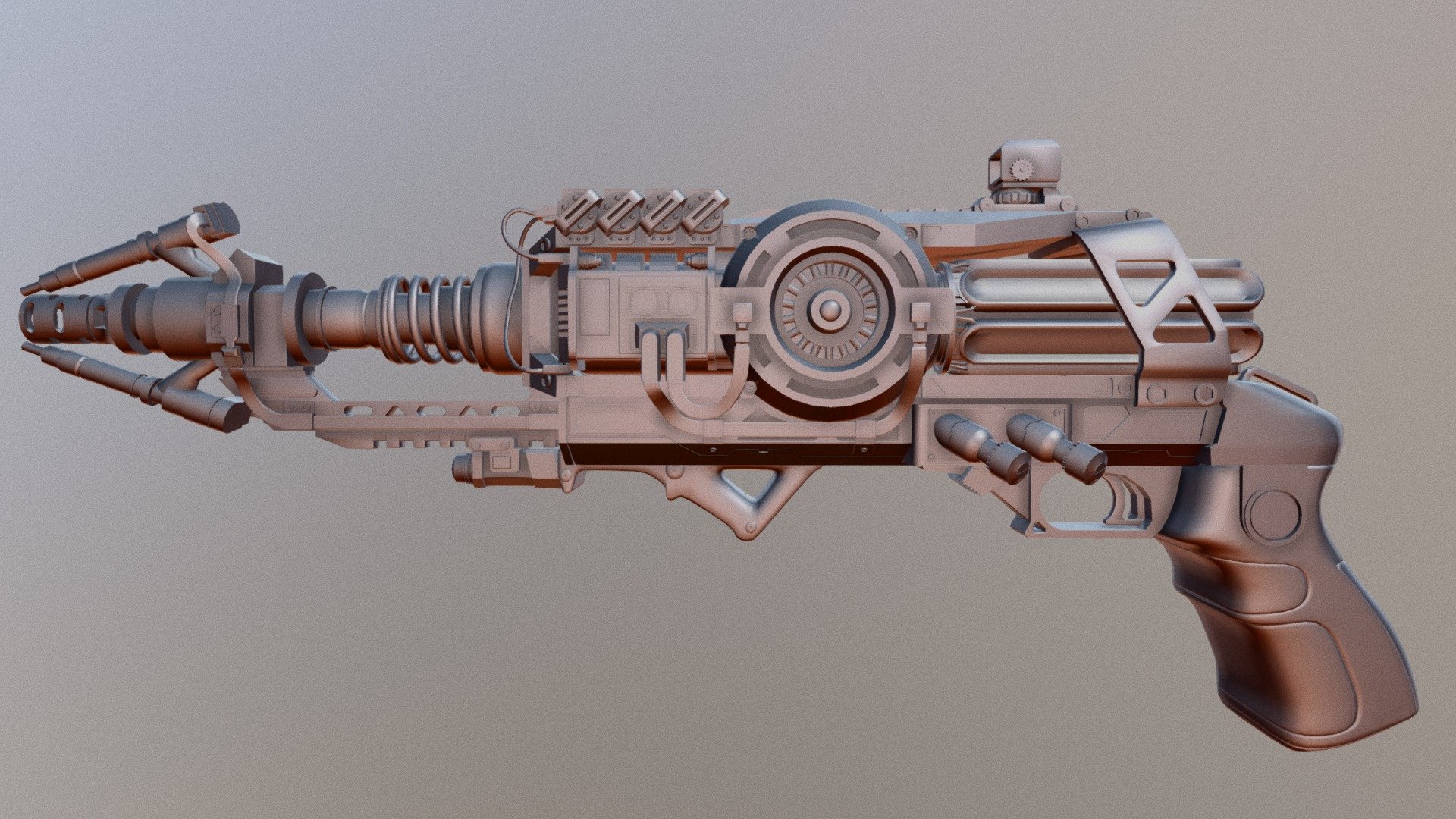 Pulse Rifle - 3D model by ilia19945 [12349c2] - Sketchfab
