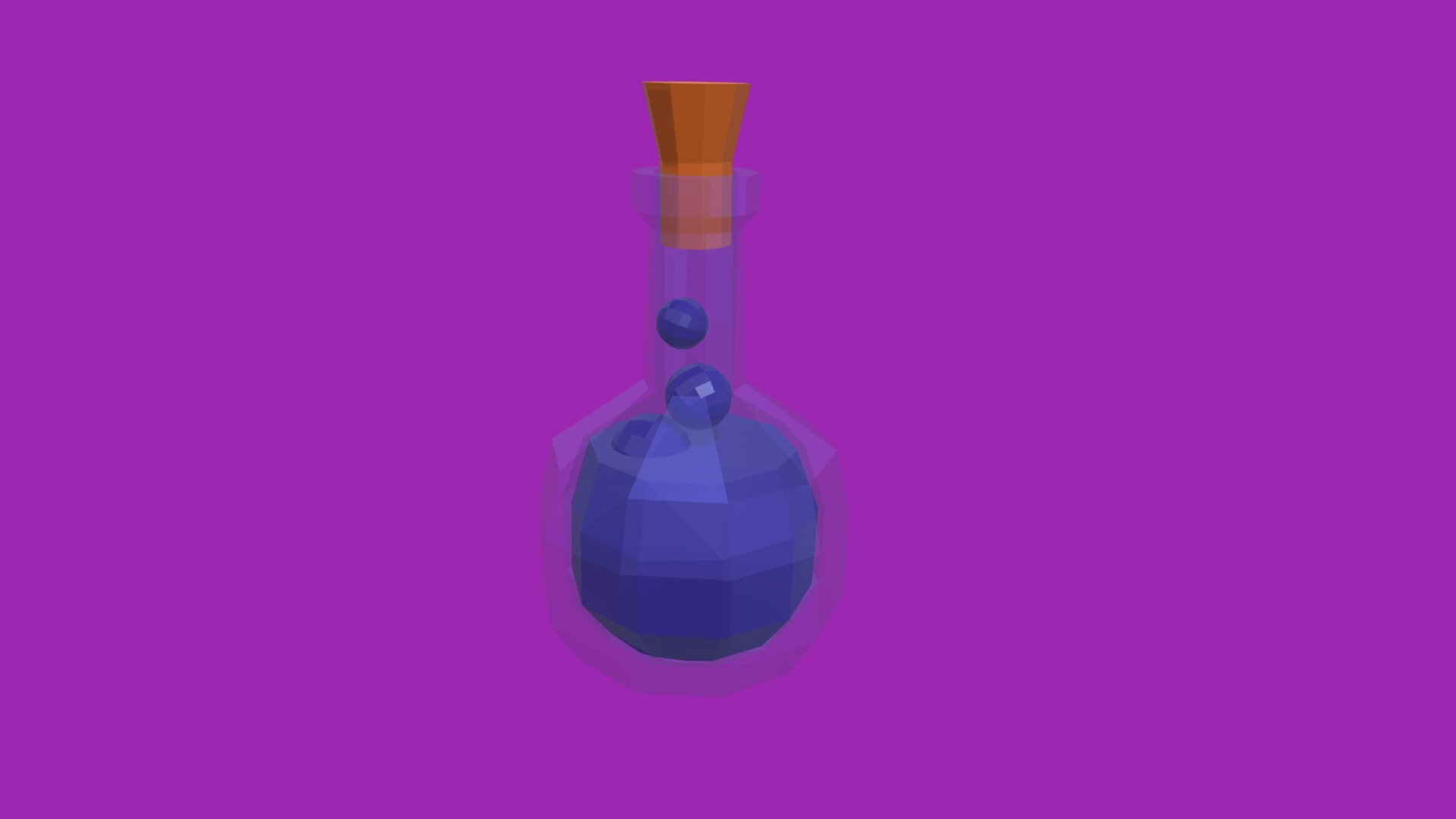 Potion Bottle - Game Asset - Download Free 3D model by djcarson ...