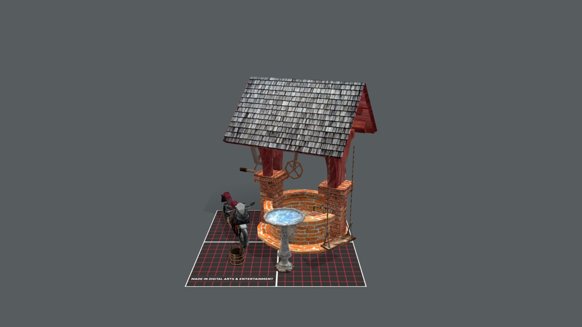 DAE 5 Finished props - Forest Loner - 3D model by Lili Veronika Szabó ...
