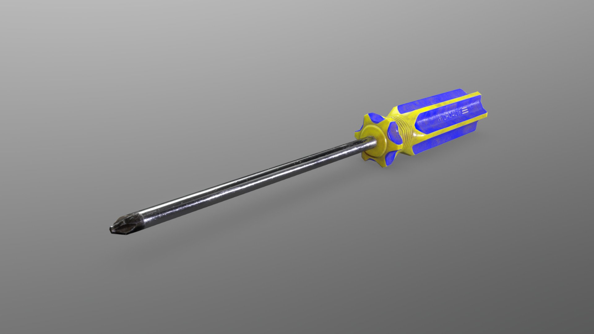 Screwdriver Low Poly Game Ready - 3D model by hydrogsm4016 (@v326 ...