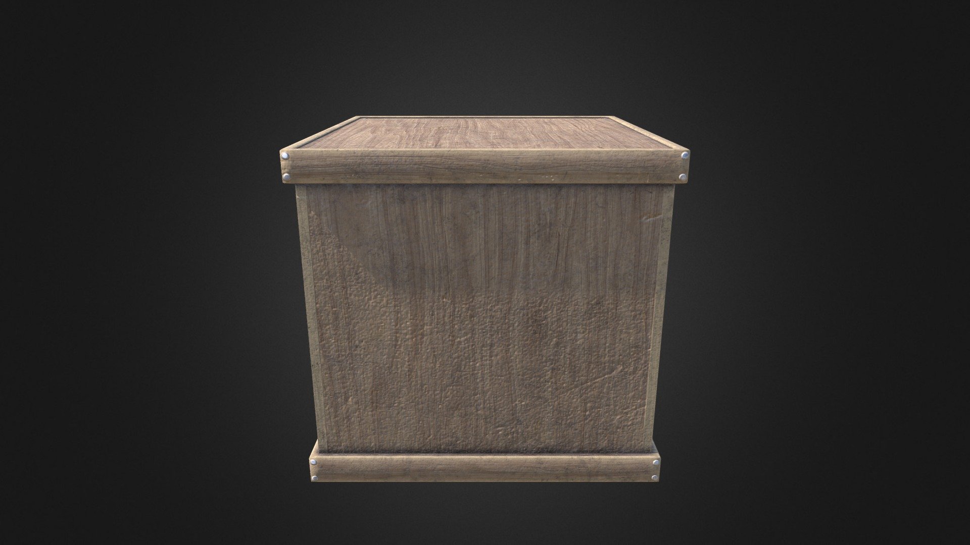 Wood Box - 3D model by tolermartin [1236afe] - Sketchfab