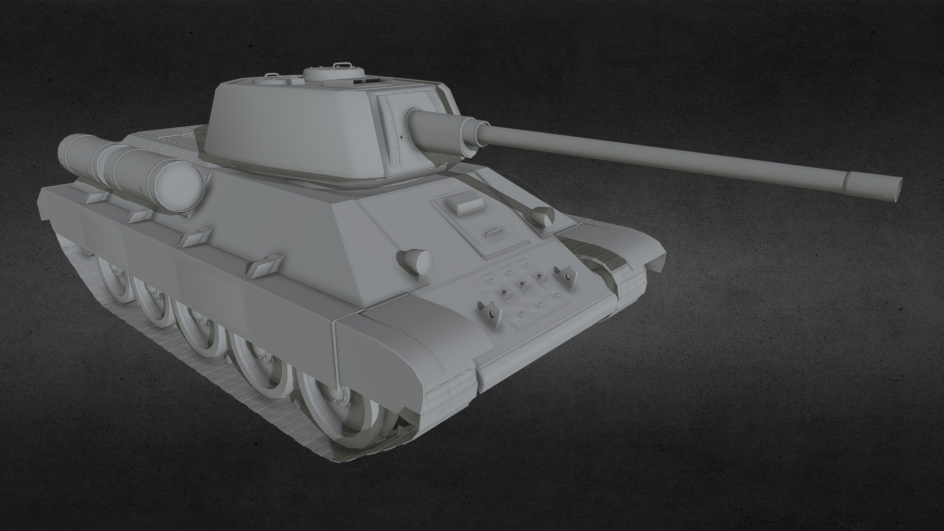 T-34 Custom - 3D model by MPonceE [1236fac] - Sketchfab