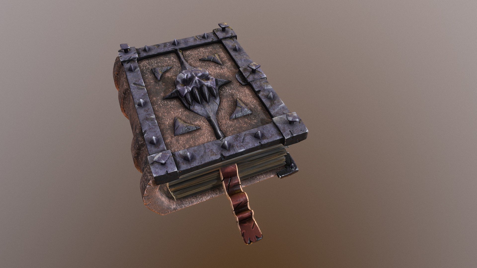 Wizard' s Tome - 3D model by daniele (@daniskate) [1237c73] - Sketchfab