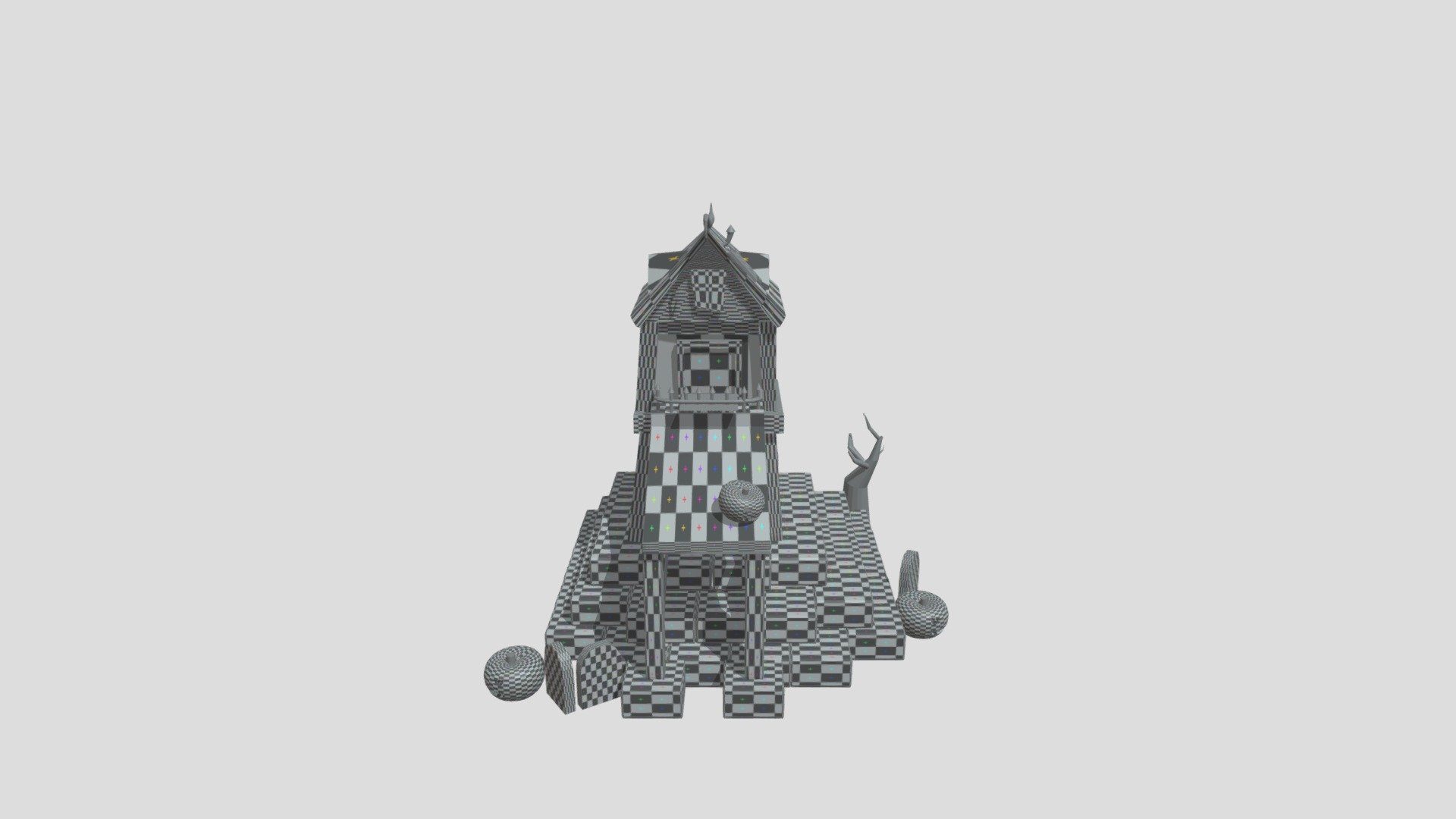Halloween House - 3D model by Marc_Vinic [123875c] - Sketchfab