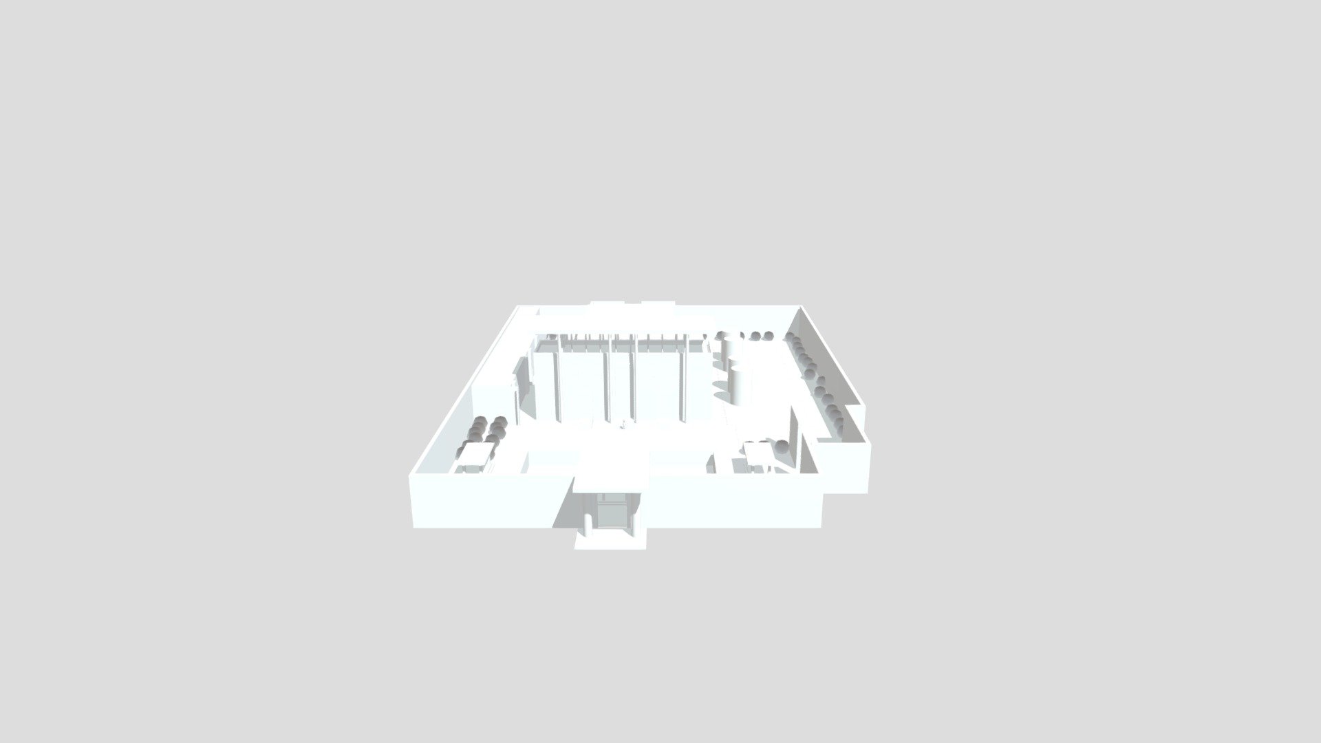 Basmatic Palace Exterior Block - 3D model by Ahmed Kamel (@kimosdk ...