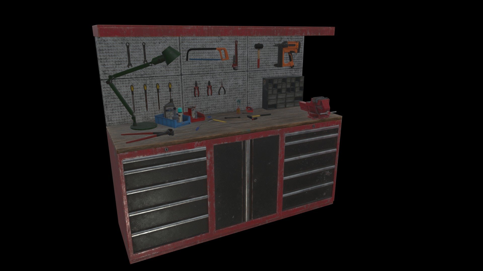Workbench - 3D model by Tenma (@Tenmav) [123a626] - Sketchfab