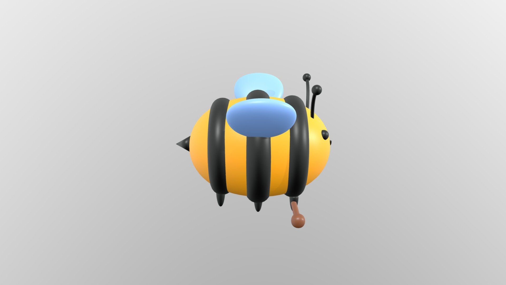 Bee - 3D model by CHING YUN HSU (@4641vicky) [123ac48] - Sketchfab