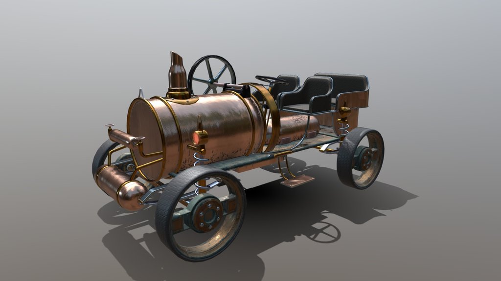 SteamPunk Objects - A 3D model collection by Paul (Sketchfab) (@paul ...