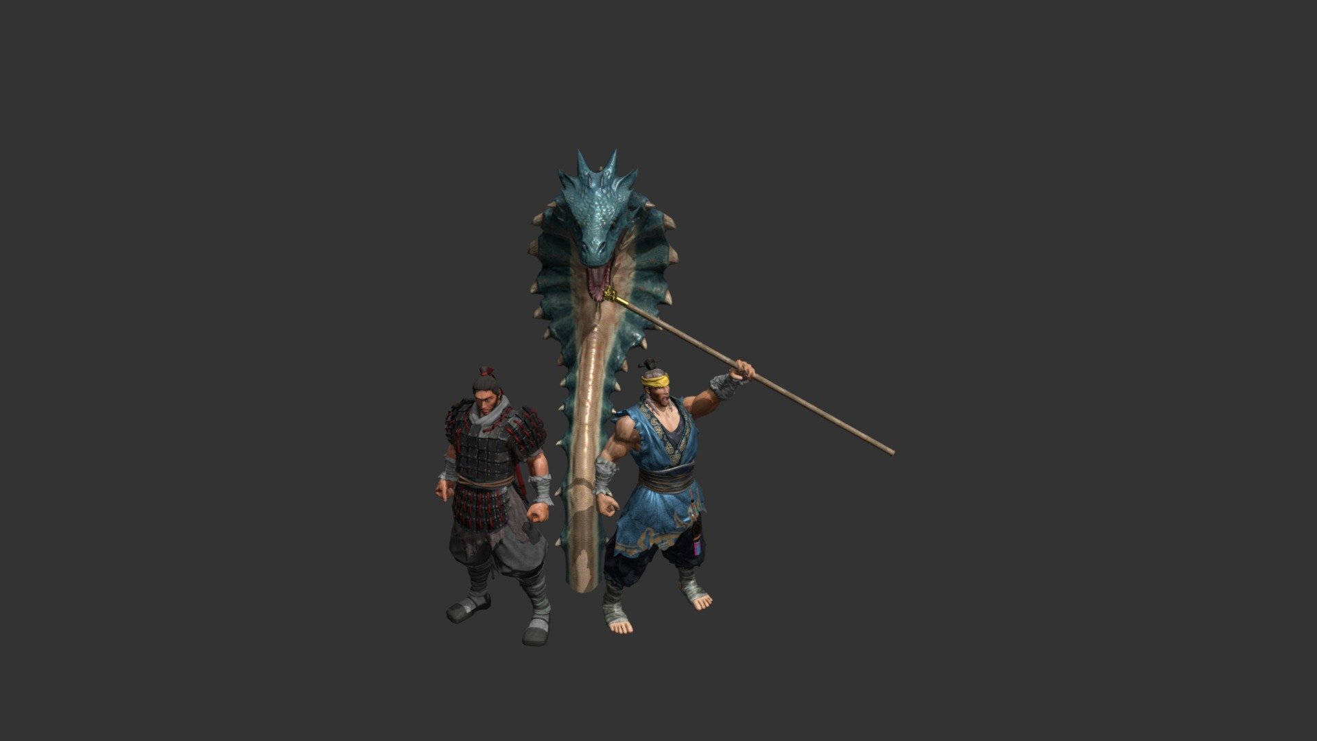 The Legendary Quest - 3D model by jpark.2 [123bb2d] - Sketchfab