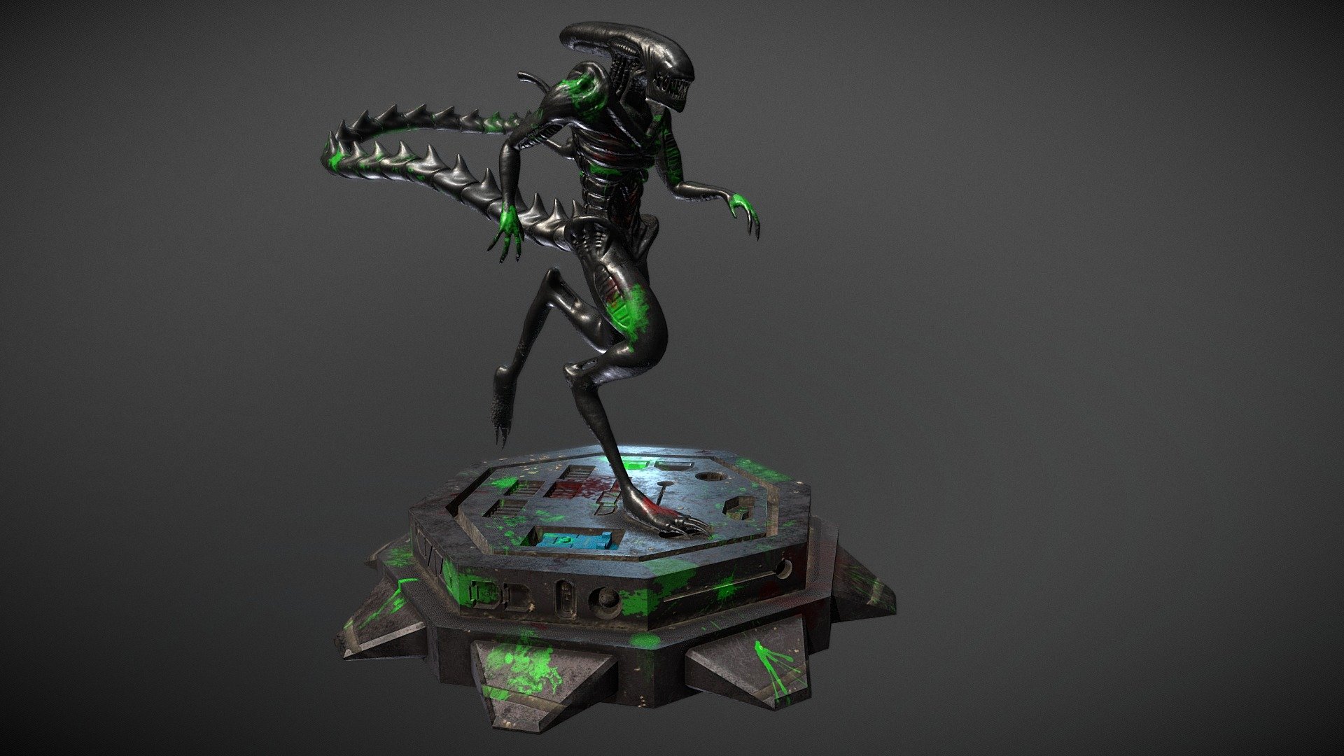 Xenomorph - 3D model by Osvaldo Dimeglio (@odi17) [123d882] - Sketchfab