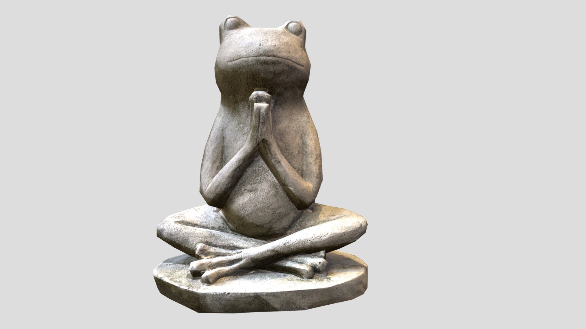 Frog Statue - Download Free 3D model by David Wigforss (@dwigfor ...