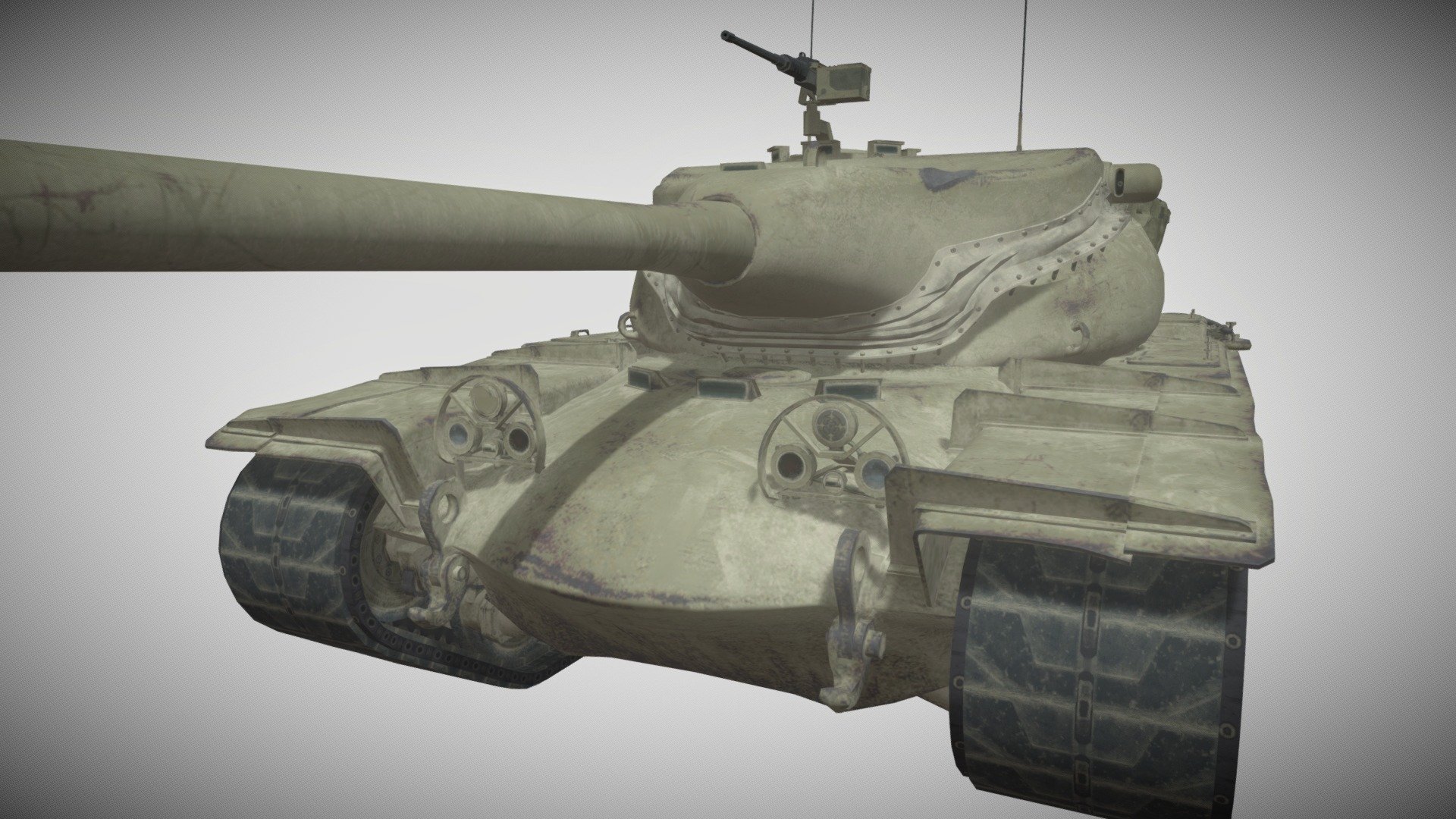 T57 Heavy Tank - Download Free 3D model by JUSTGAME [123df5d] - Sketchfab