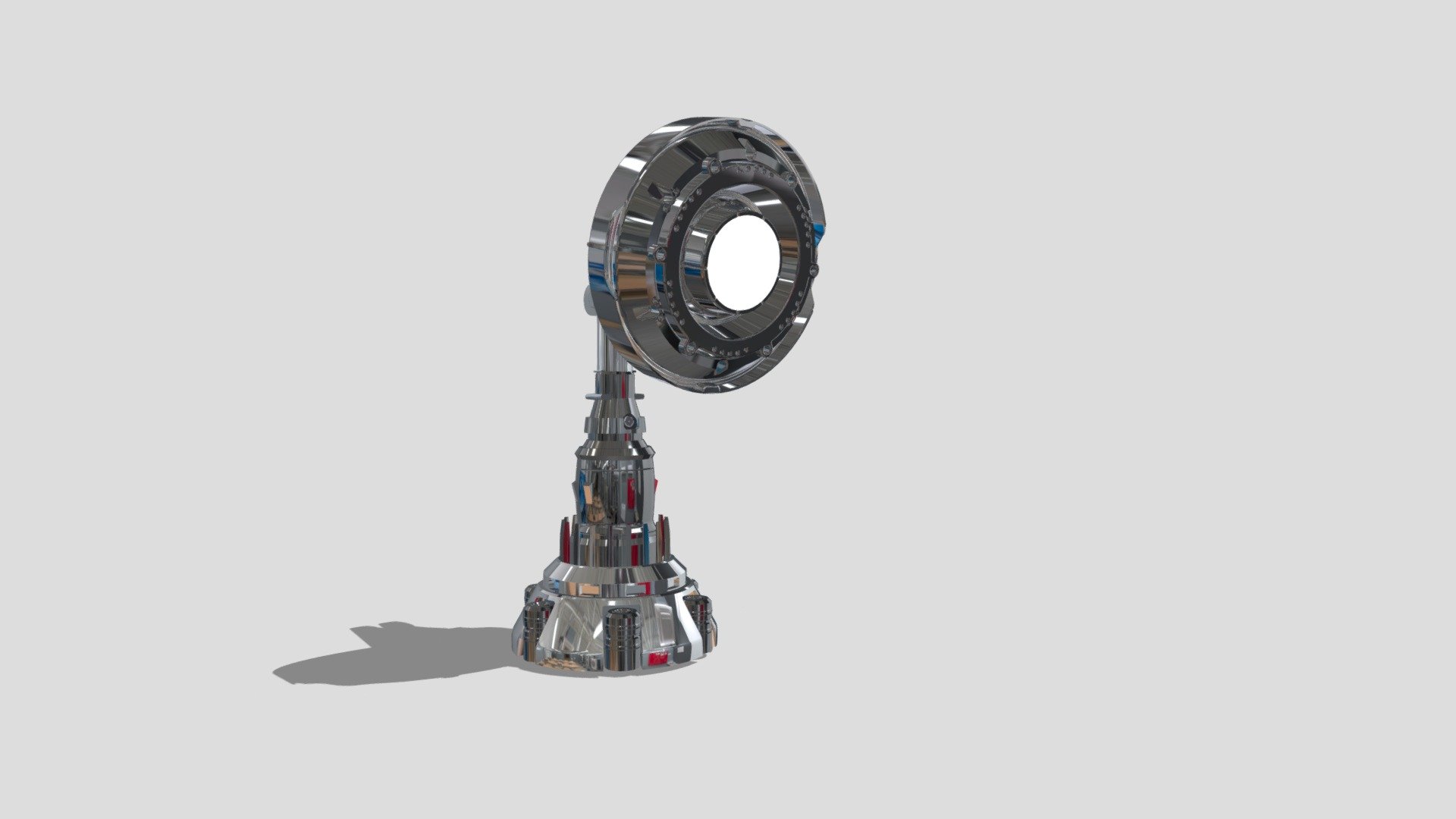Sci-fi Lamp - Download Free 3D model by mohamed ouartassi ...