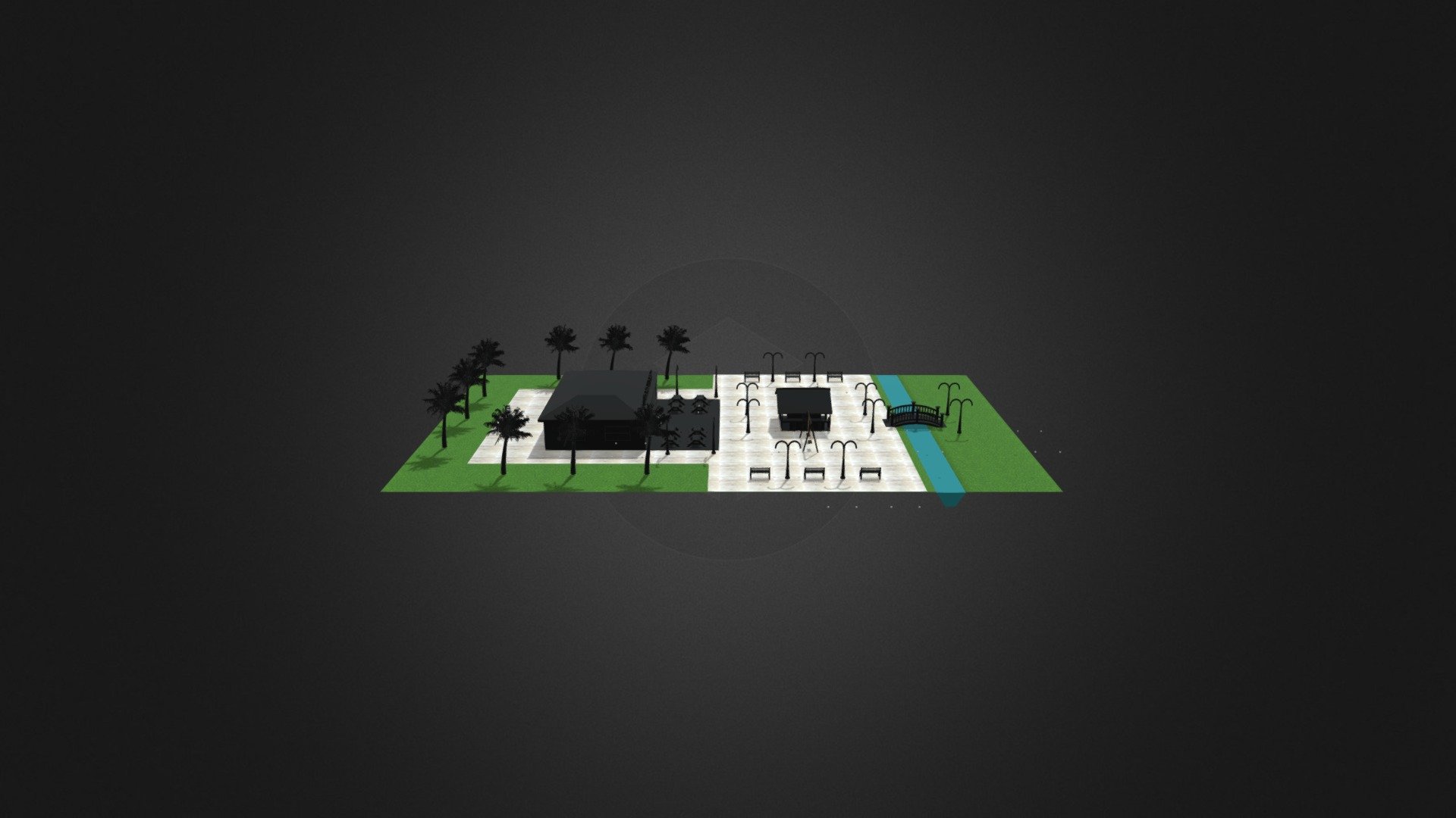 BarAndPicnic - 3D model by anlil [123f107] - Sketchfab