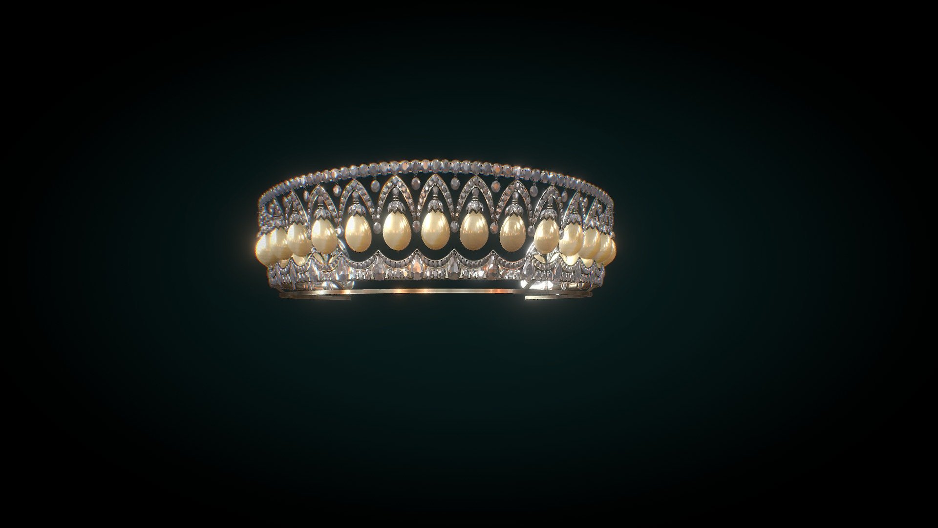 Russian Beauty Tiara - 3D model by FoxLiza [123f172] - Sketchfab