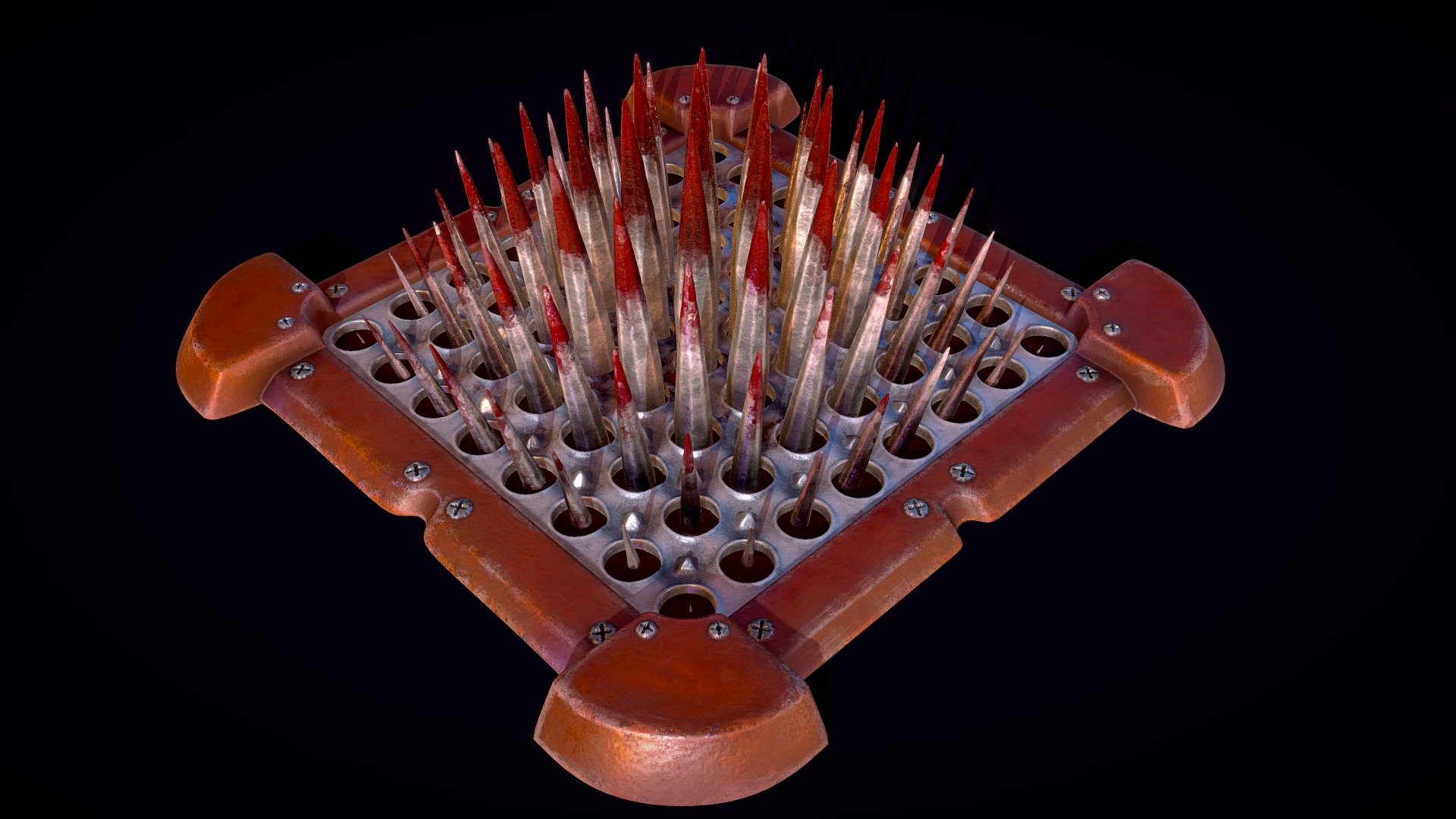 Metal Spike Trap - 3D model by Morky (@Rekrovoire) [123f1db] - Sketchfab