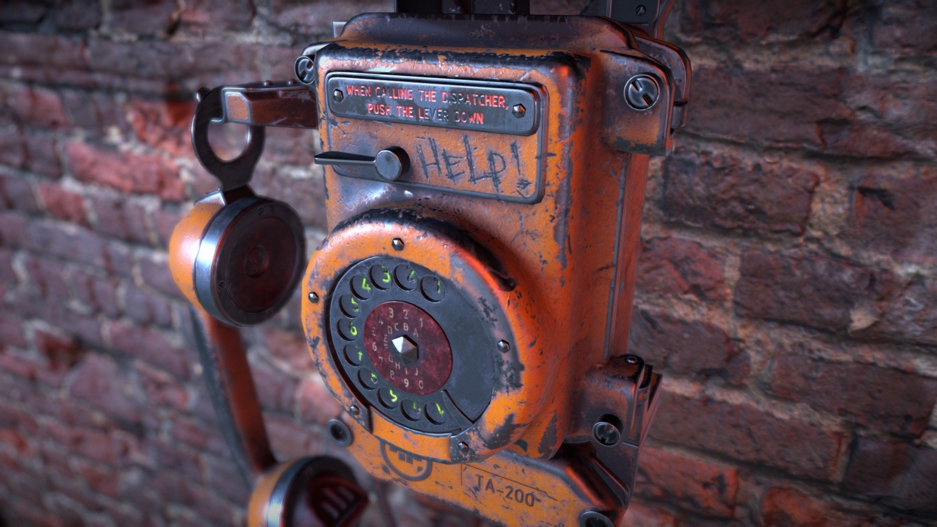 Soviet mine telephone - Download Free 3D model by ilushandro [12413b2 ...