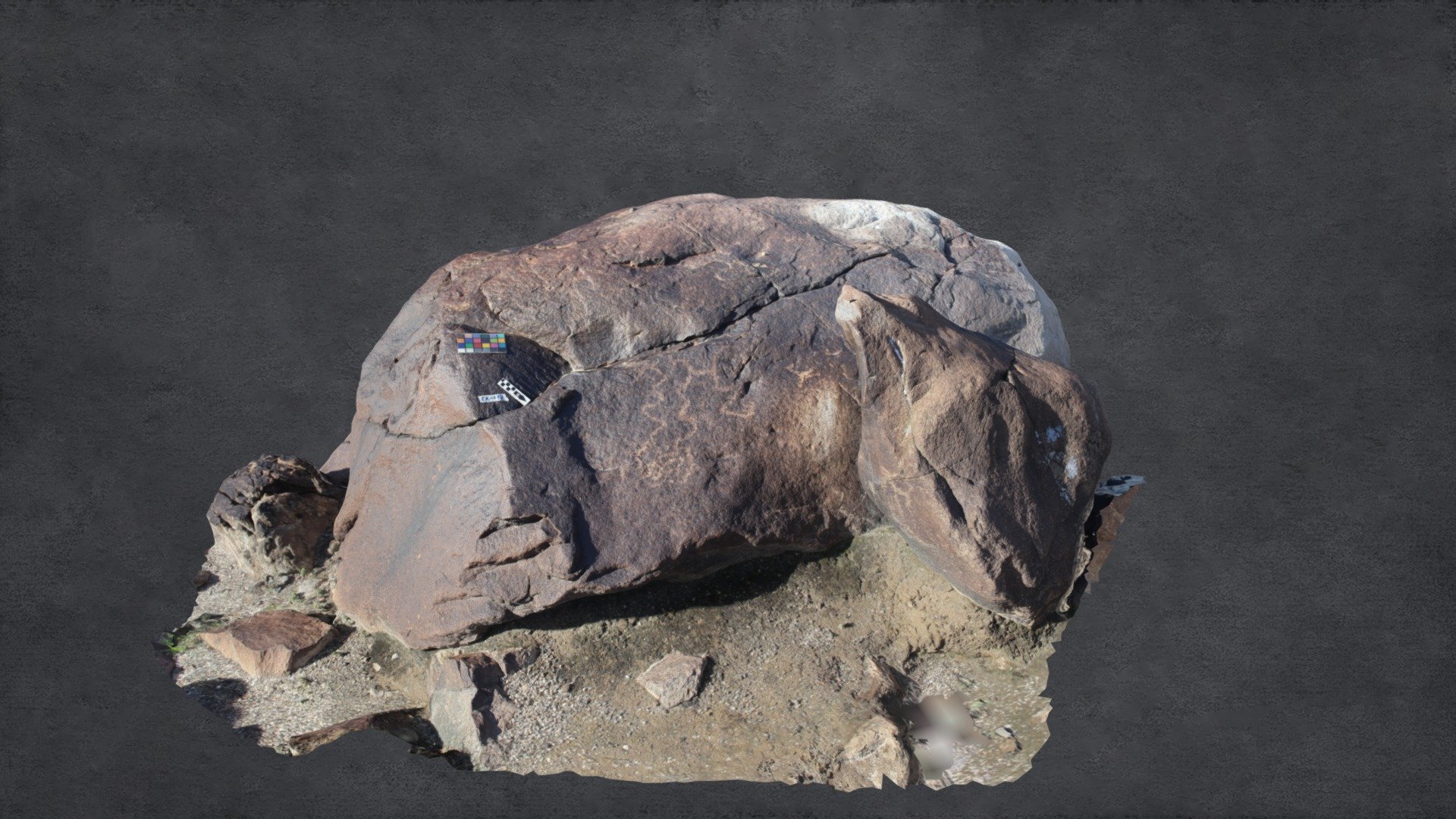 Rock Carving at Thakot (Rock 97) - 3D model by cvlablums [124803b ...