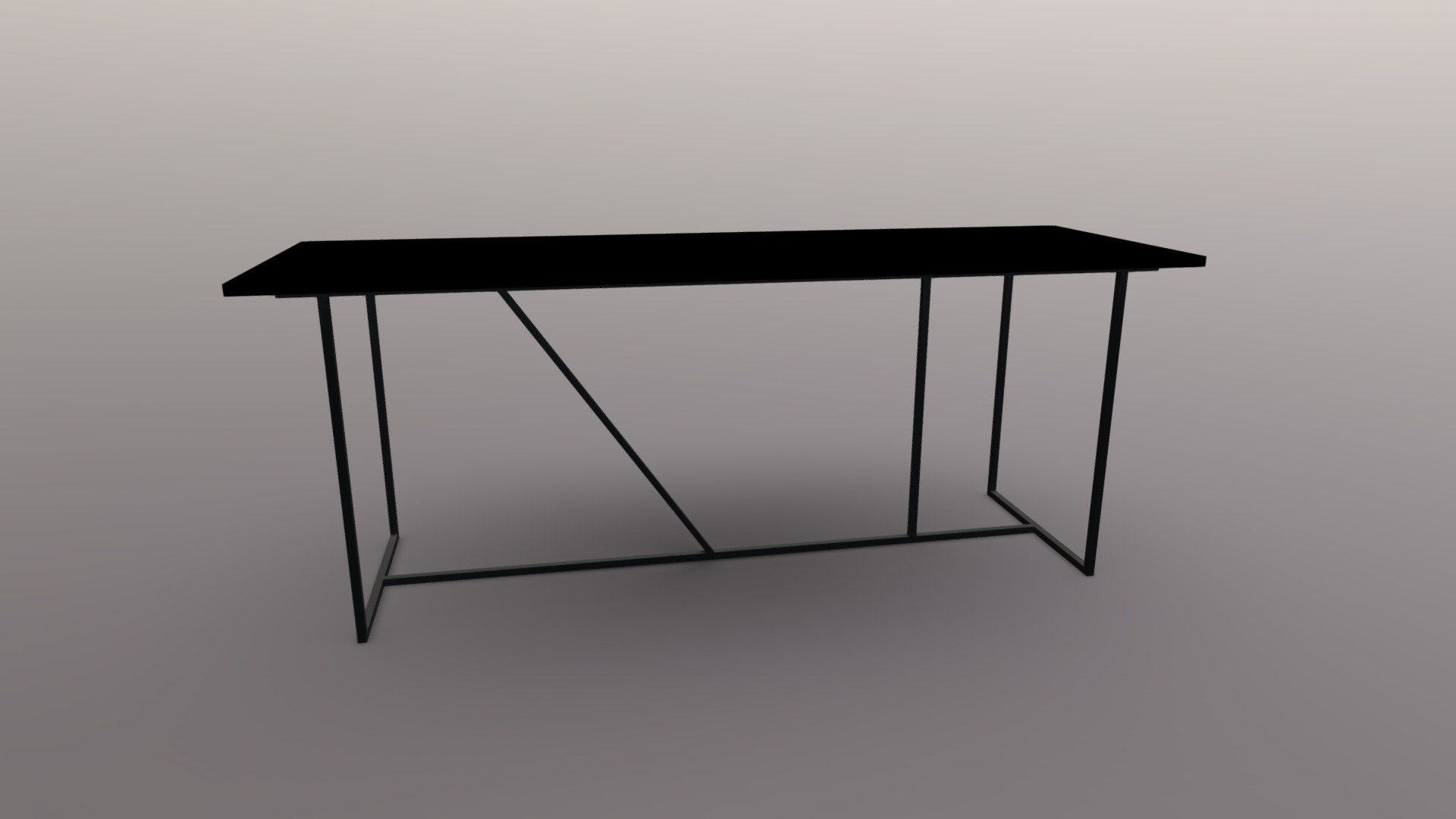 High table by Pami — Replica 3D Model - Download Free 3D model by K-ro ...