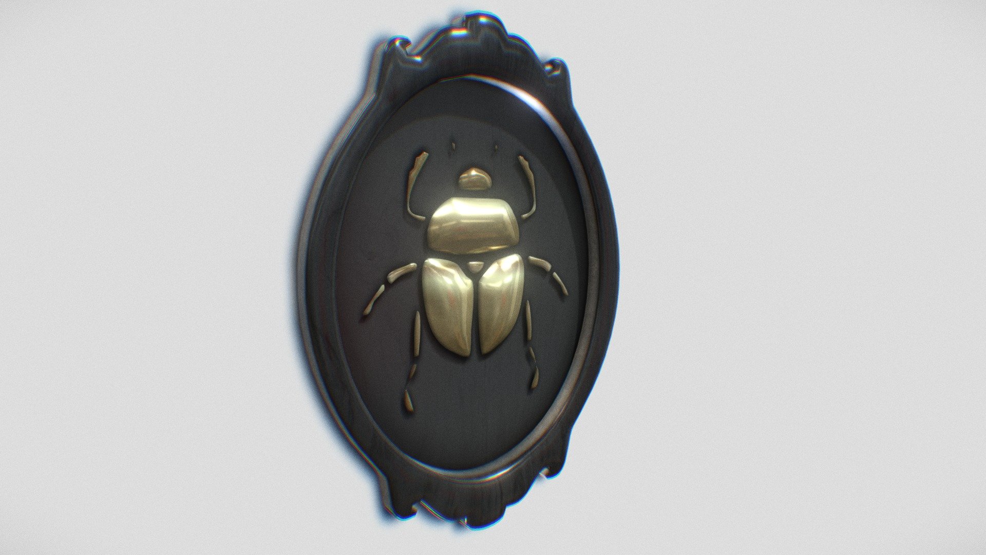 Framed Scarab - Buy Royalty Free 3D model by USERVIBE (@us3rvib3 ...