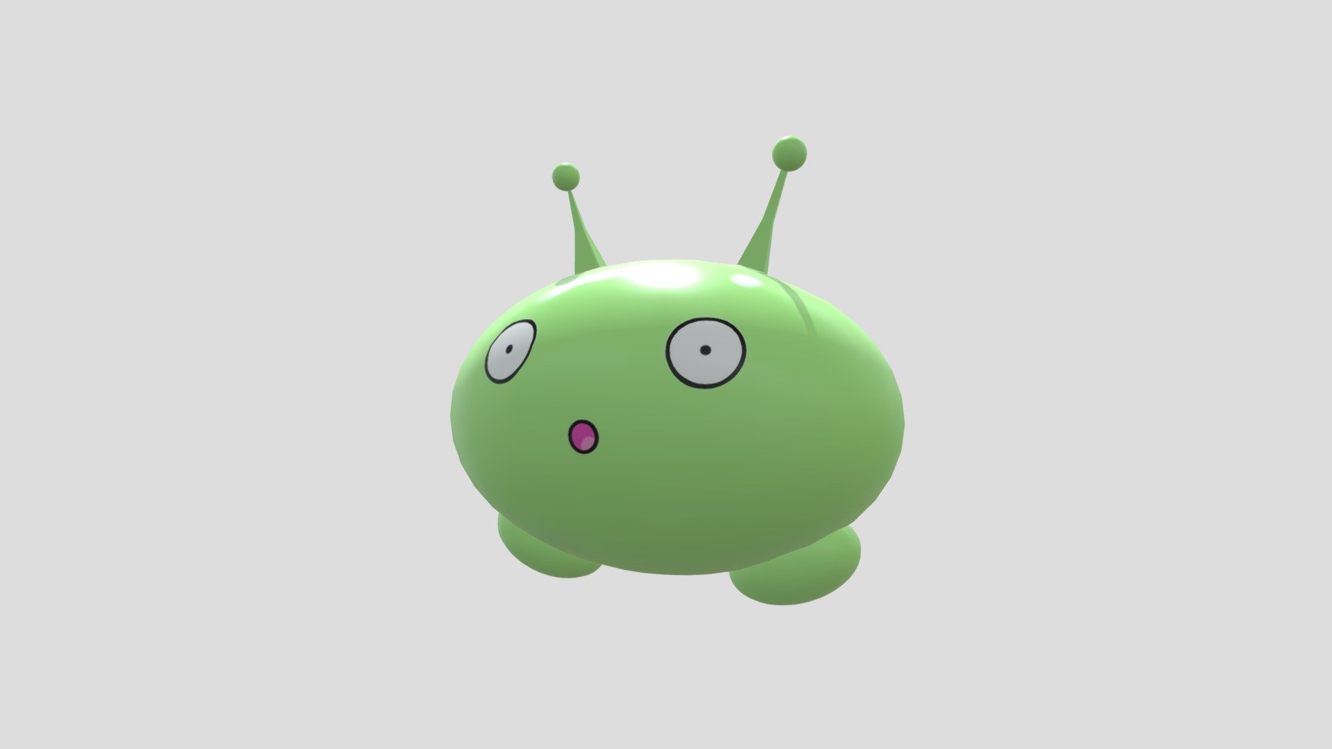 MoonCake - Final Space - 3D model by NatashaMay [124c1f2] - Sketchfab