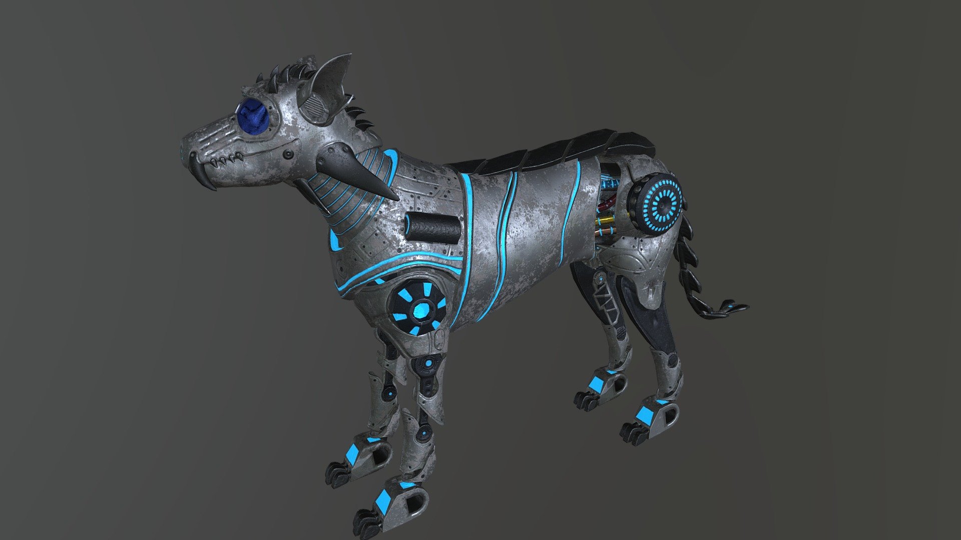 robot ‏‏rengo silver - 3D model by FAISAL AIYACH (@Faisalaiyach ...