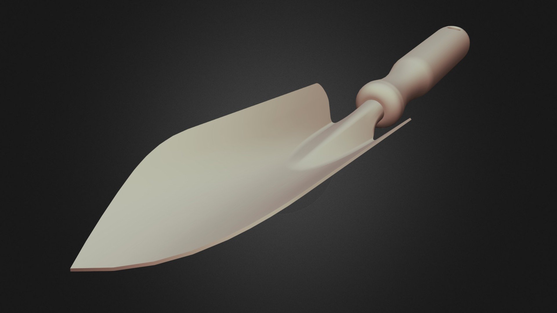 Steel Garden Hand Trowel - Buy Royalty Free 3D model by MR.AnyCAD ...