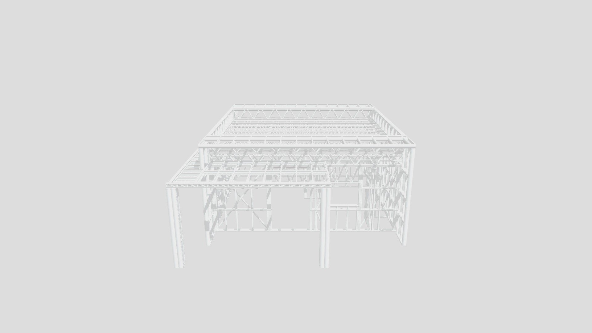 Modern Studio - 3D model by HonorBuilt Homes & Studios (@peterbraun ...