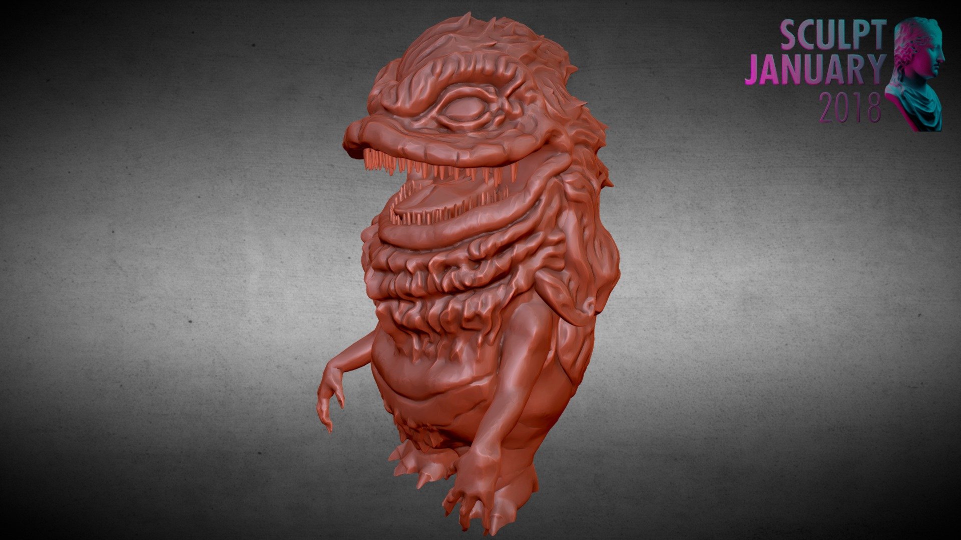SJ18 #027 - Fluffy - Download Free 3D model by Cristian Brevis Acevedo ...