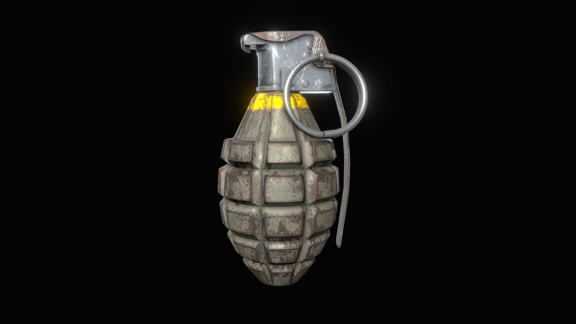 MK2 Grenade - 3D model by yemremrgl [124f1dc] - Sketchfab